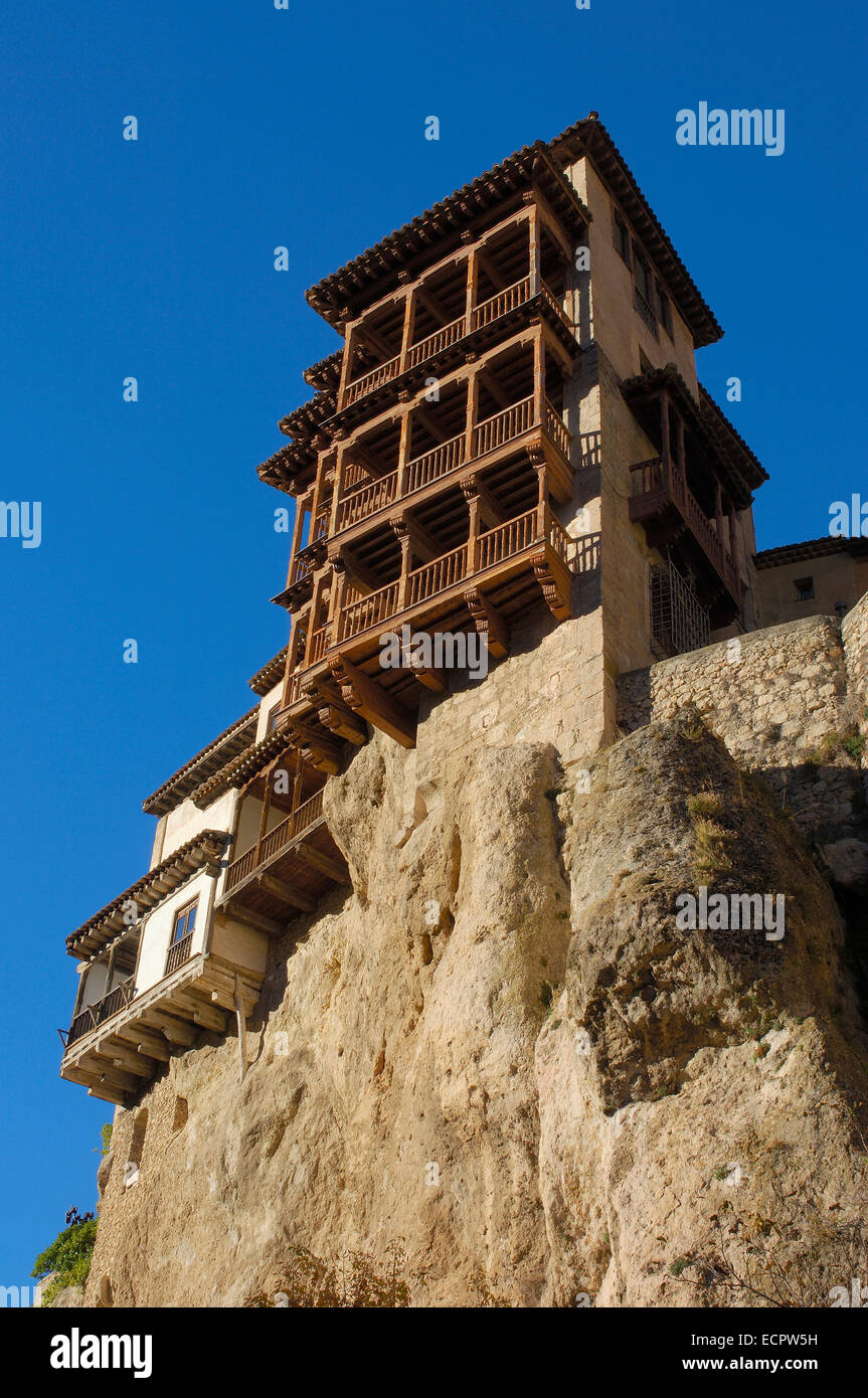The Hanging Houses, Cuenca, UNESCO World Heritage Site, Castilla-La ...