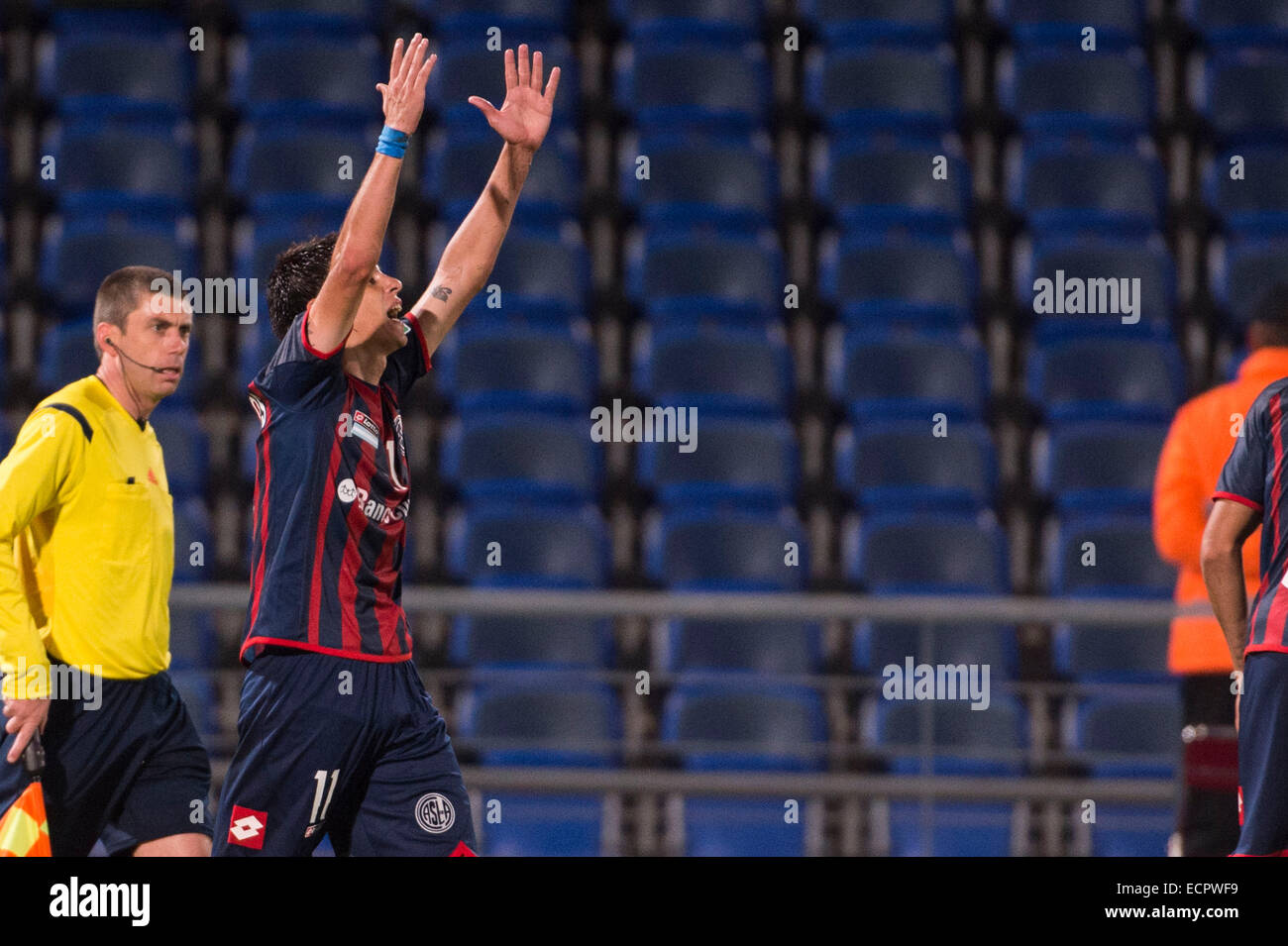 Marrakesh, Morocco. 17th Dec, 2014. Pablo Barrientos (San Lorenzo ...