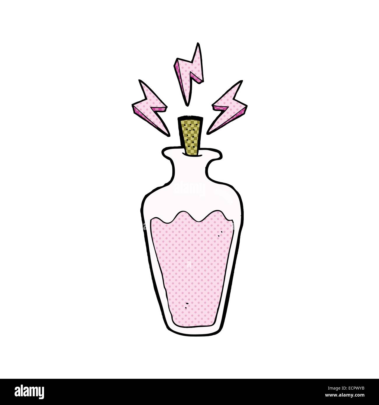 retro comic book style cartoon potion Stock Vector Image & Art - Alamy