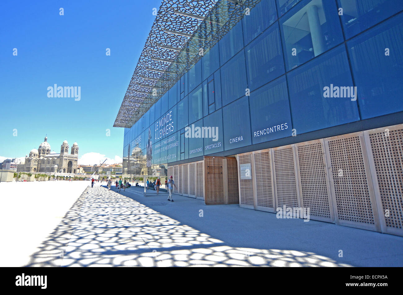 Mucem museum Marseille Bouches du Rhone France Stock Photo - Alamy