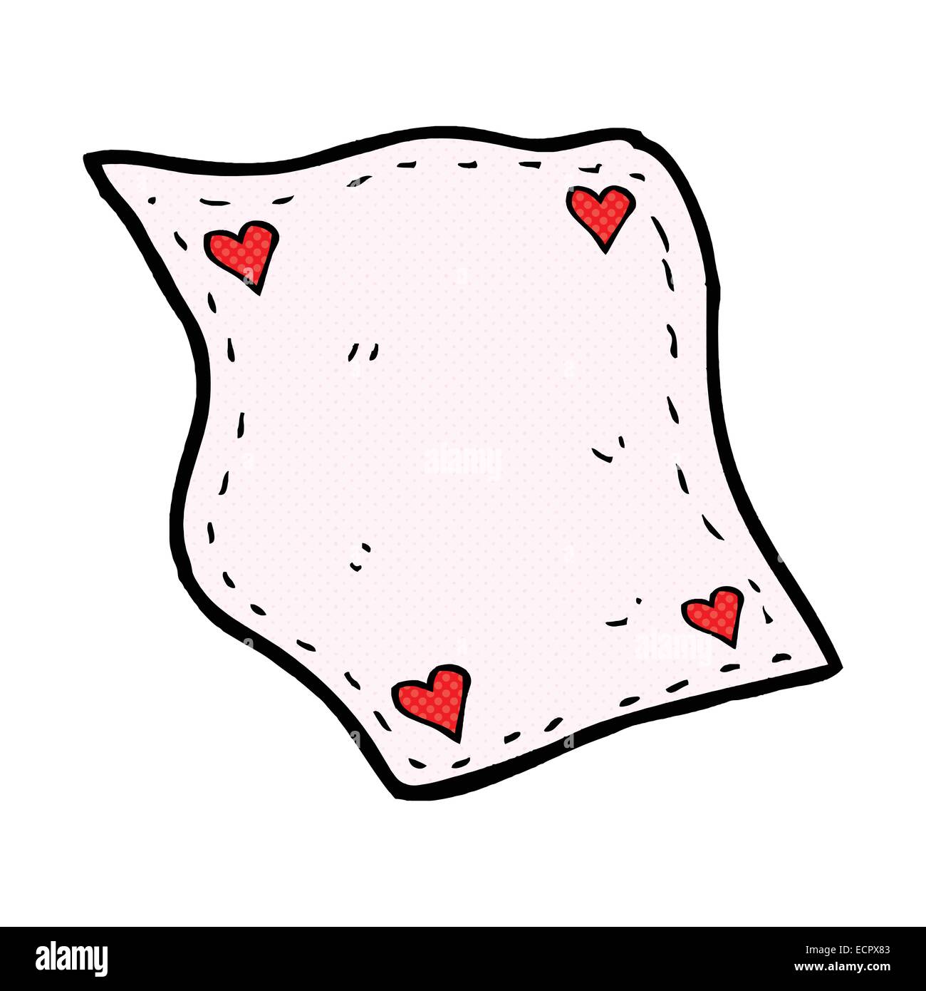 retro comic book style cartoon handkerchief Stock Vector Image & Art ...