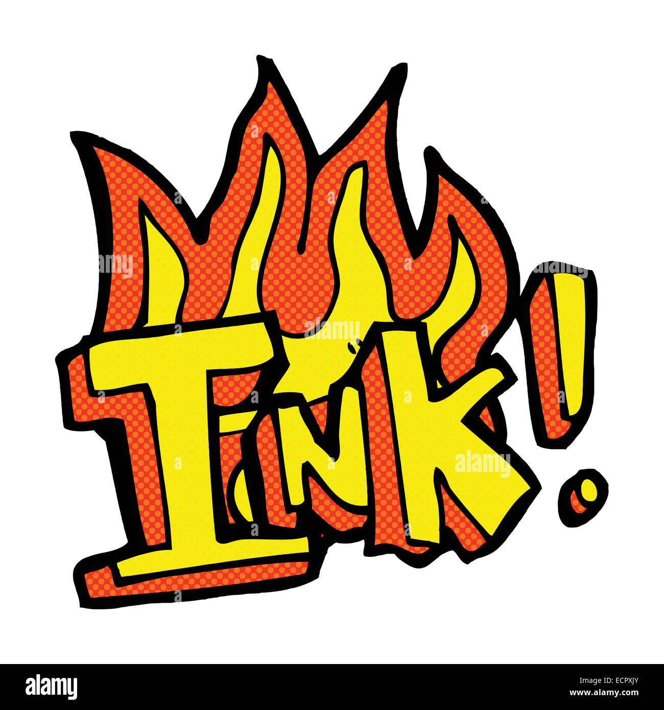 ink retro comic book style cartoon Stock Vector Image & Art - Alamy