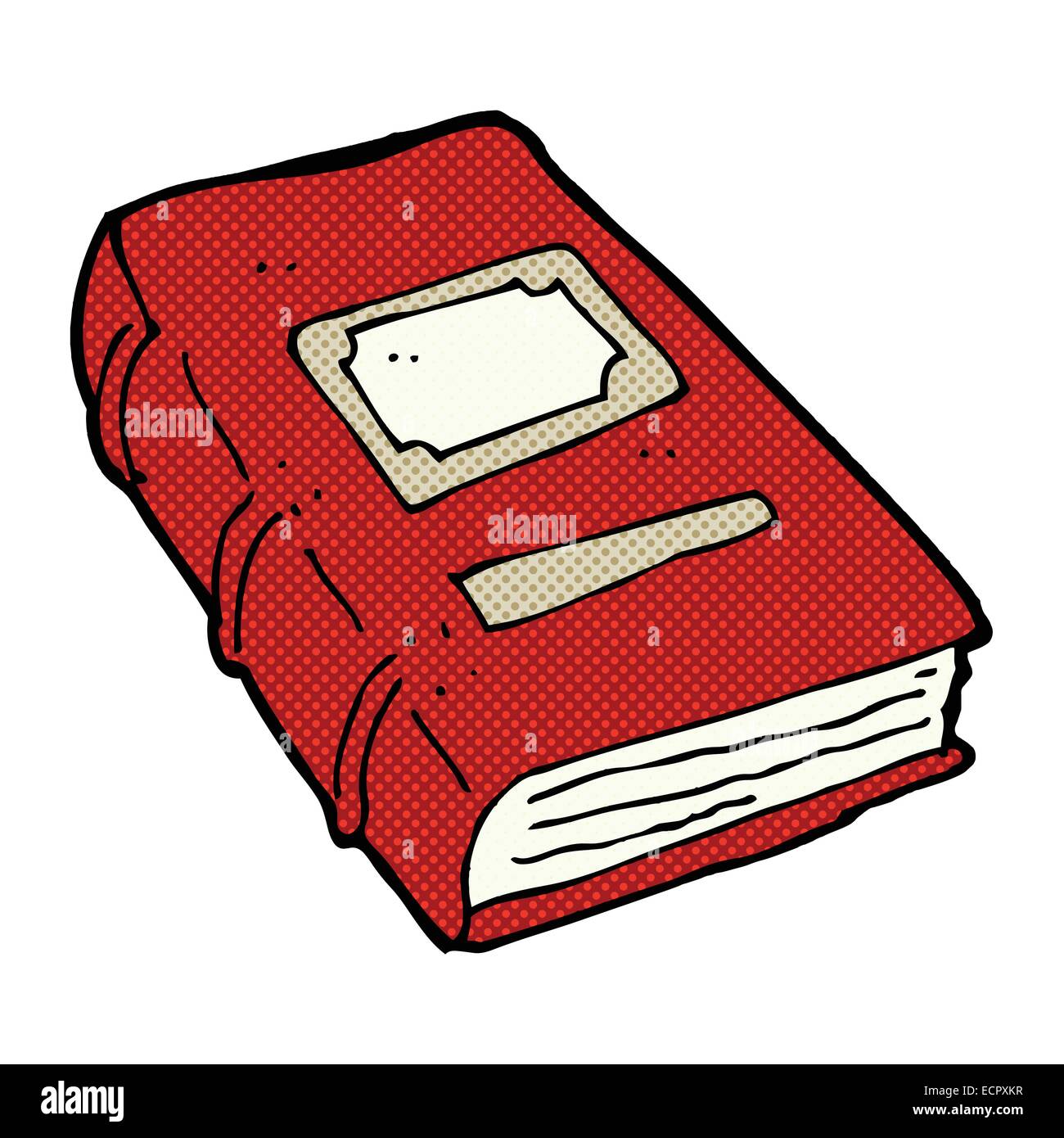 retro comic book style cartoon old book Stock Vector Image & Art - Alamy