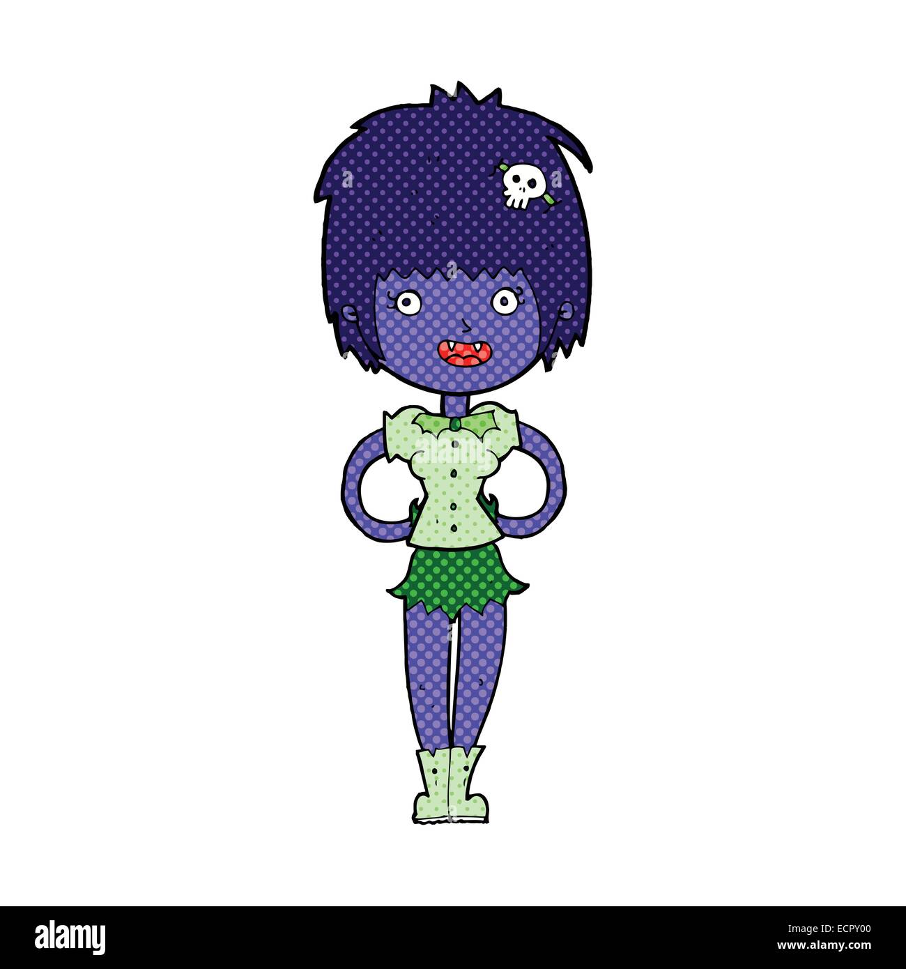 Scary book woman Stock Vector Images - Alamy