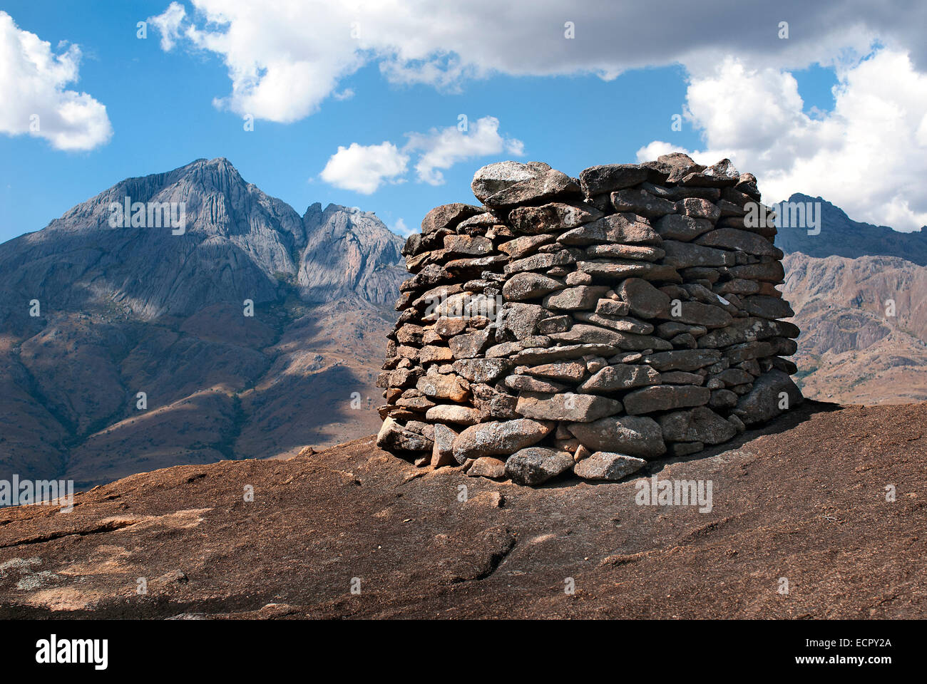 Betsileo Burial Tomb in Madagascar Stock Photo - Alamy