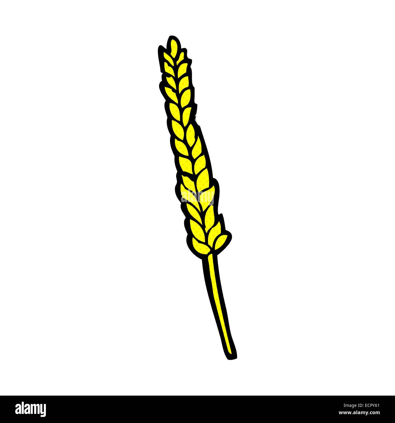 retro comic book style cartoon corn Stock Vector Image & Art - Alamy