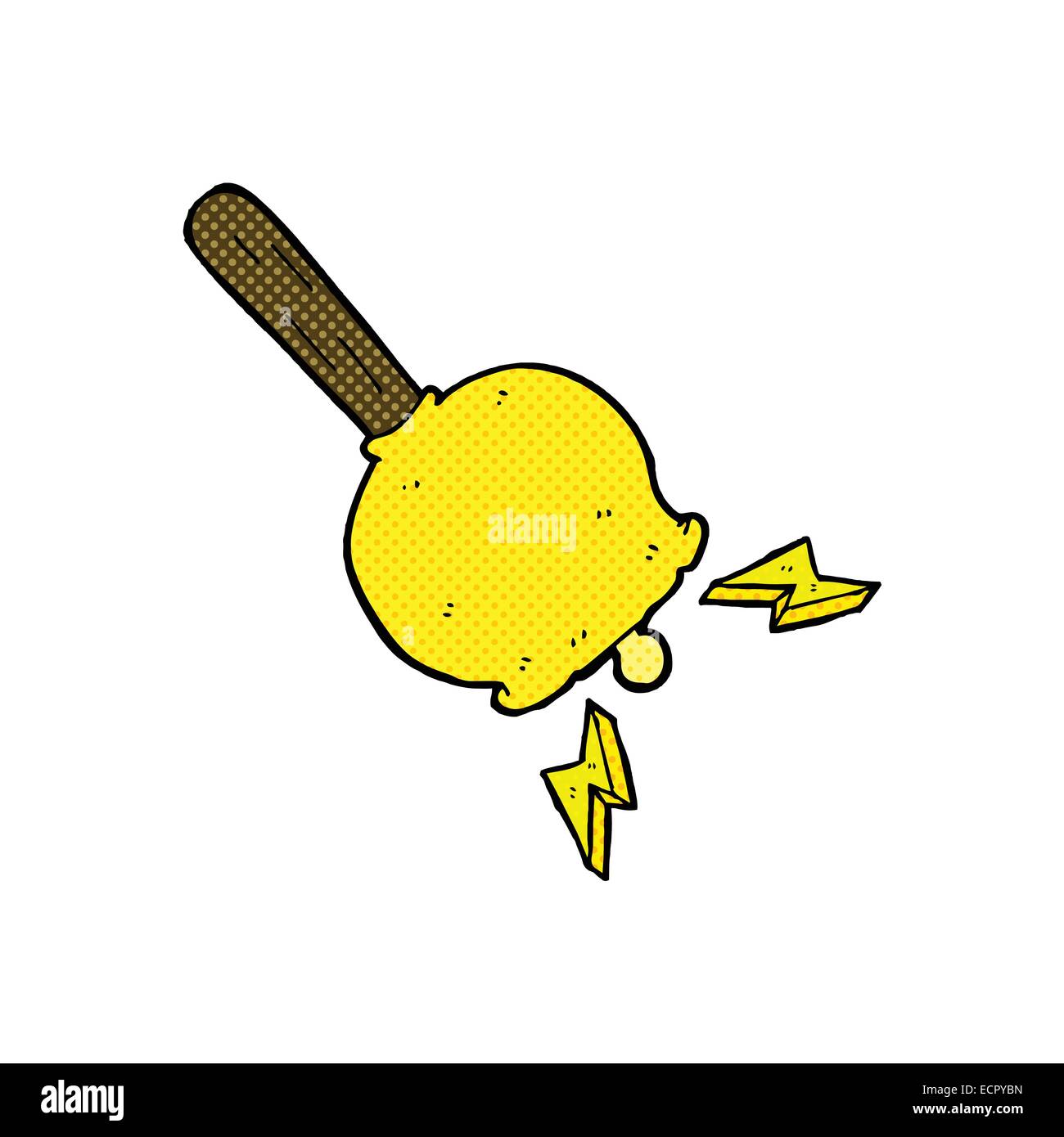 retro comic book style cartoon bell Stock Vector Image & Art - Alamy