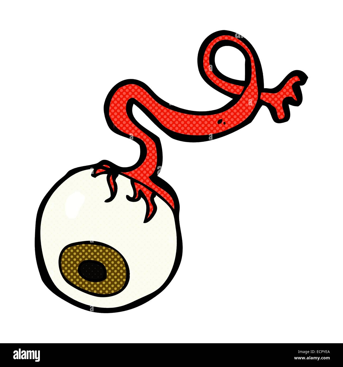 Cartoon gross eyeball hi-res stock photography and images - Alamy