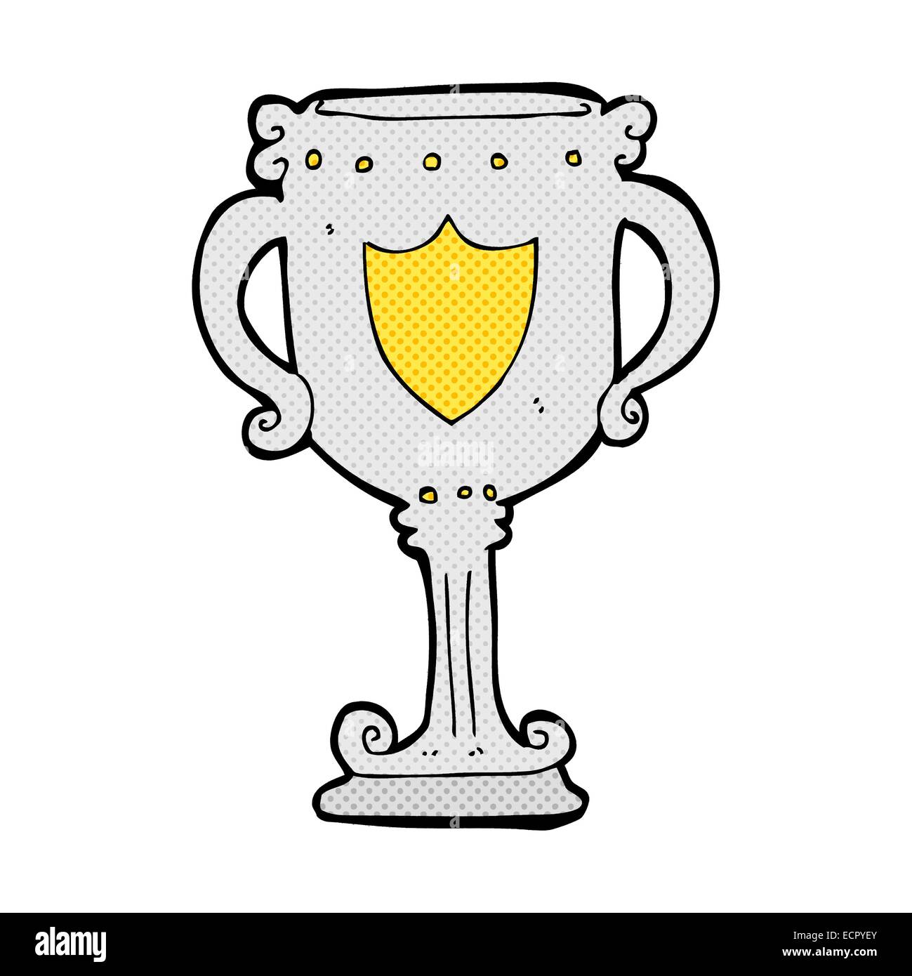Trophy cup comic character hi-res stock photography and images - Alamy