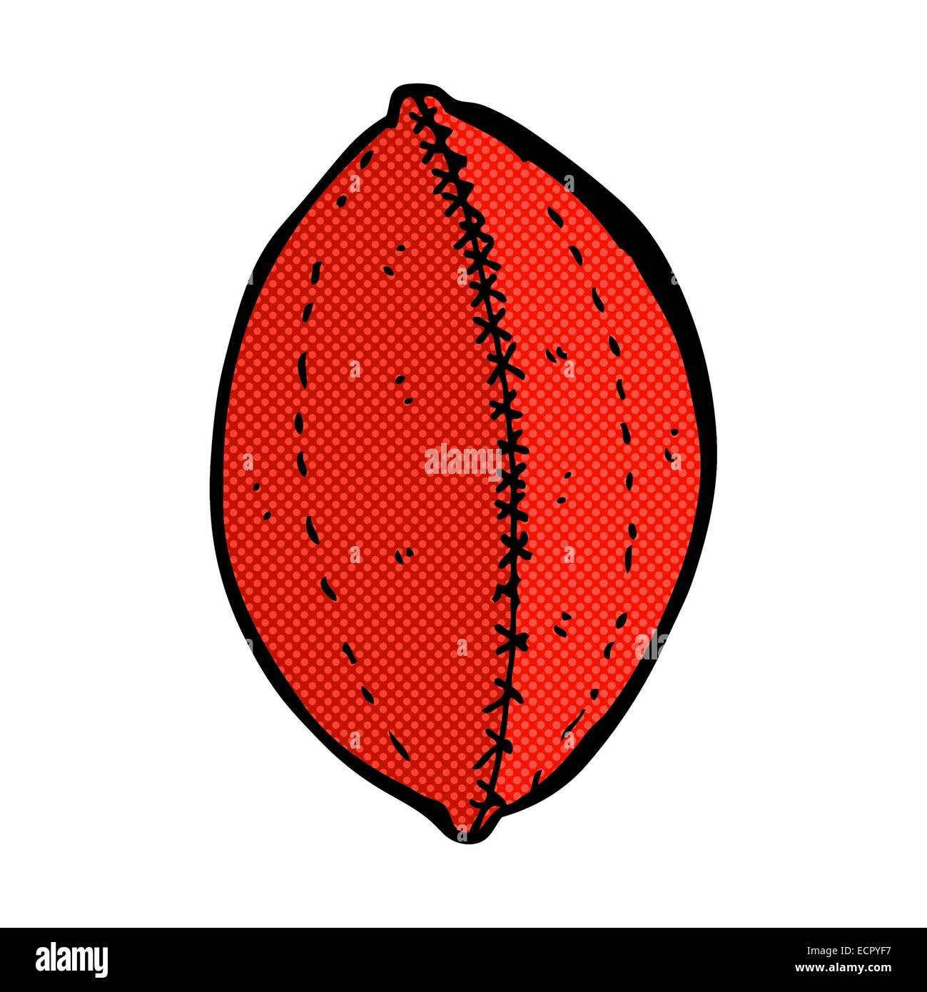 retro comic book style cartoon football Stock Vector Image & Art - Alamy