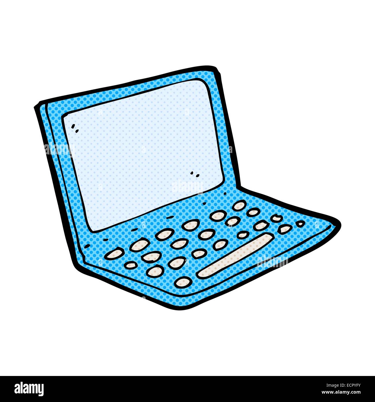 Cartoon laptop comic book hi-res stock photography and images - Alamy