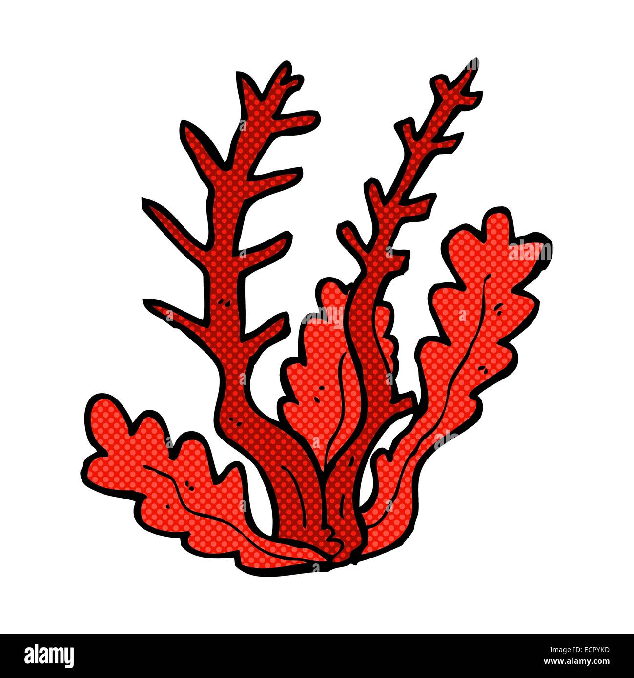 retro comic book style cartoon seaweed Stock Vector Image & Art - Alamy