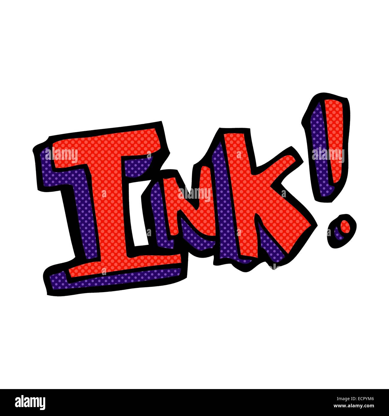 ink retro comic book style cartoon Stock Vector Image & Art - Alamy