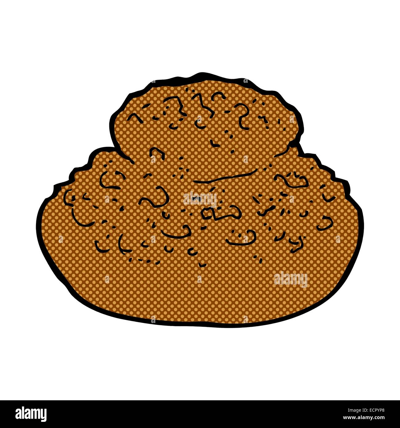 retro comic book style cartoon bread Stock Vector Image & Art - Alamy
