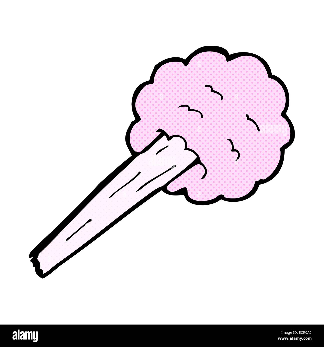 retro comic book style cartoon gust of wind Stock Vector Image & Art ...