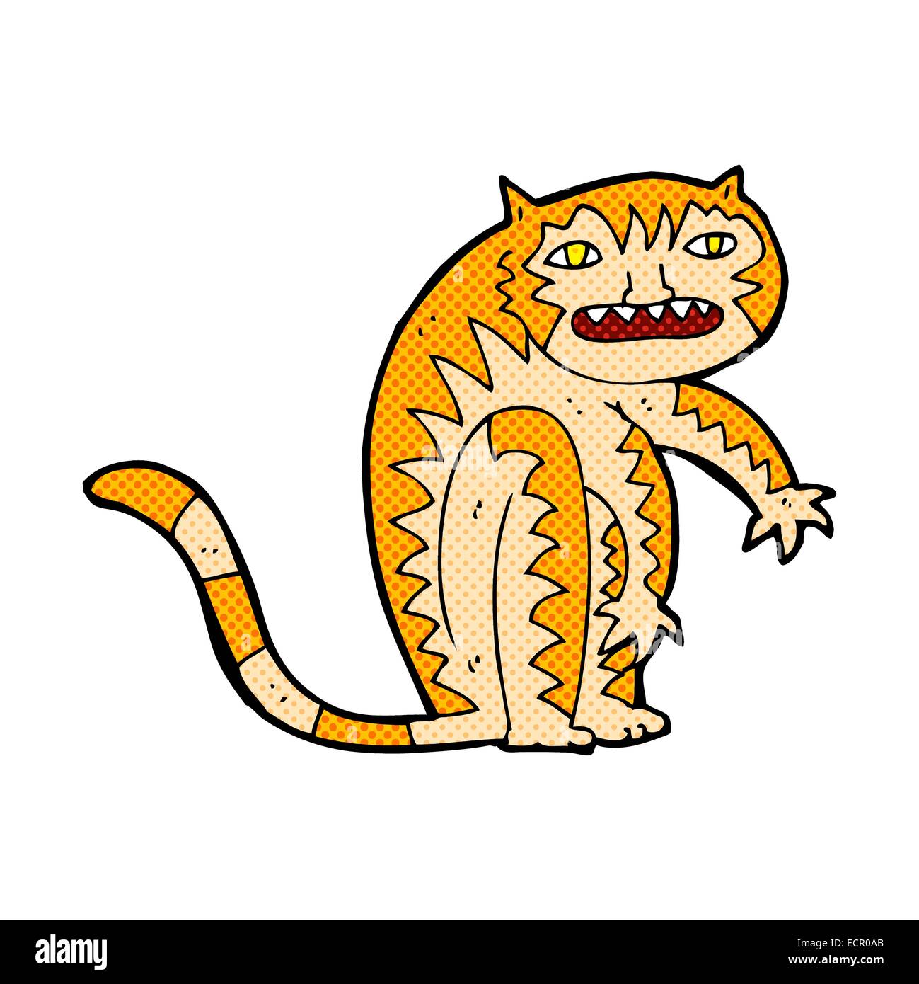 Tiger comic book Stock Vector Images - Alamy