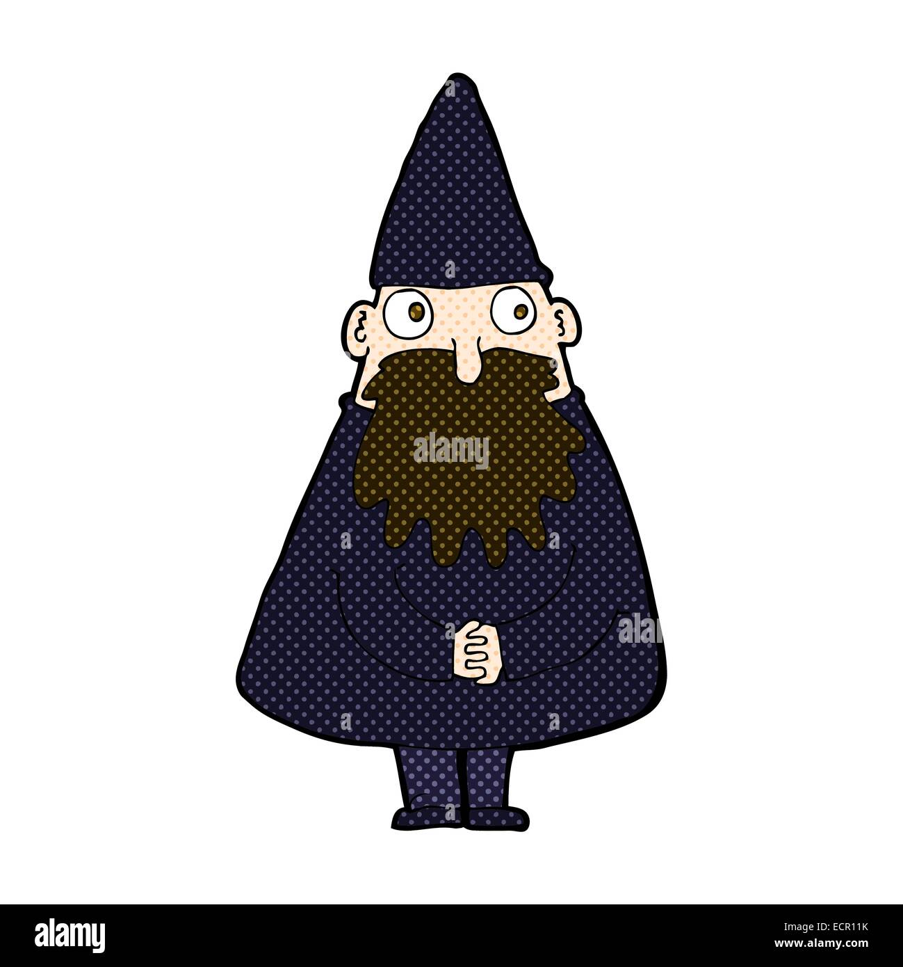 retro comic book style cartoon wizard Stock Vector Image & Art - Alamy