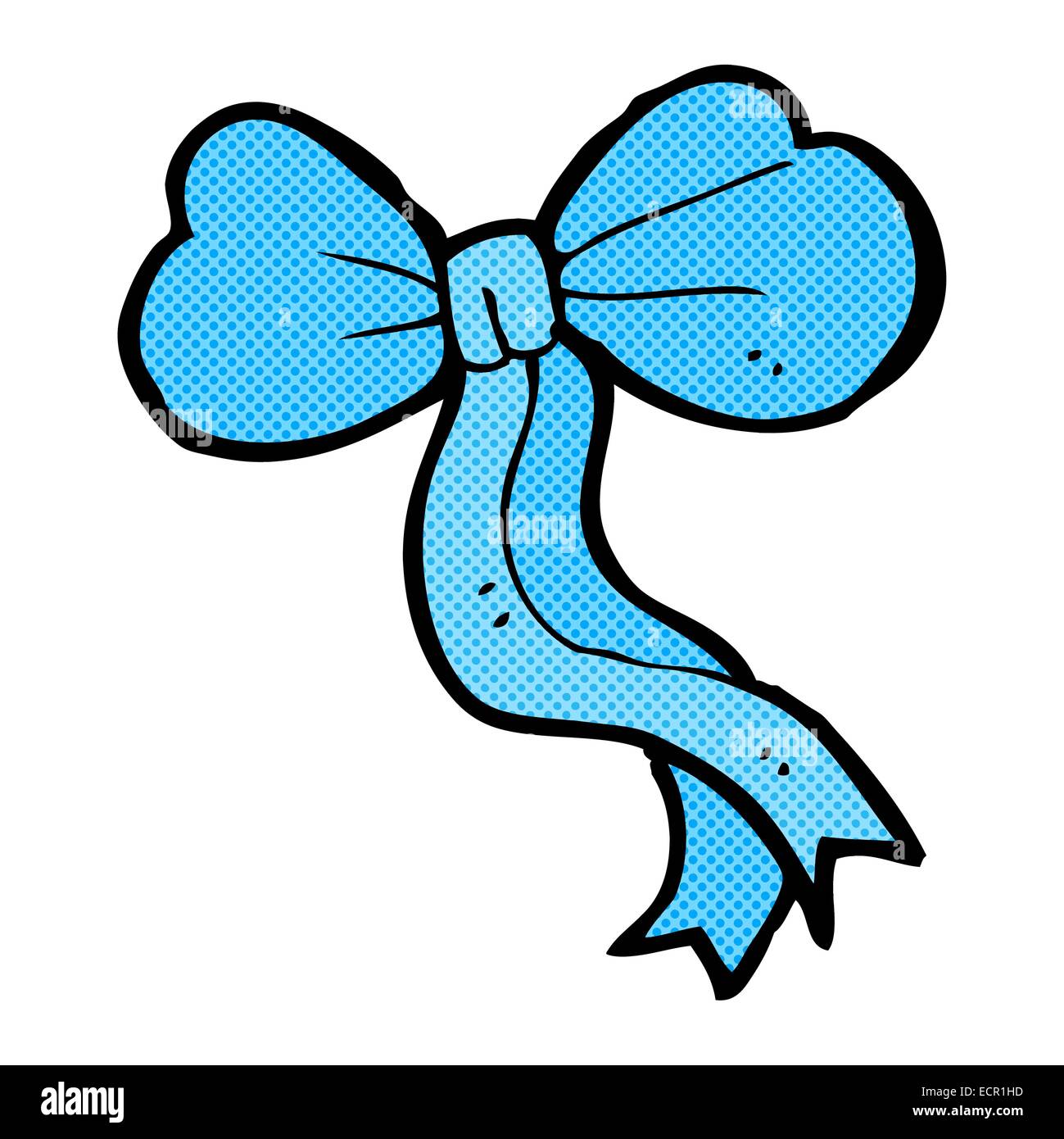 retro comic book style cartoon bow Stock Vector Image & Art - Alamy