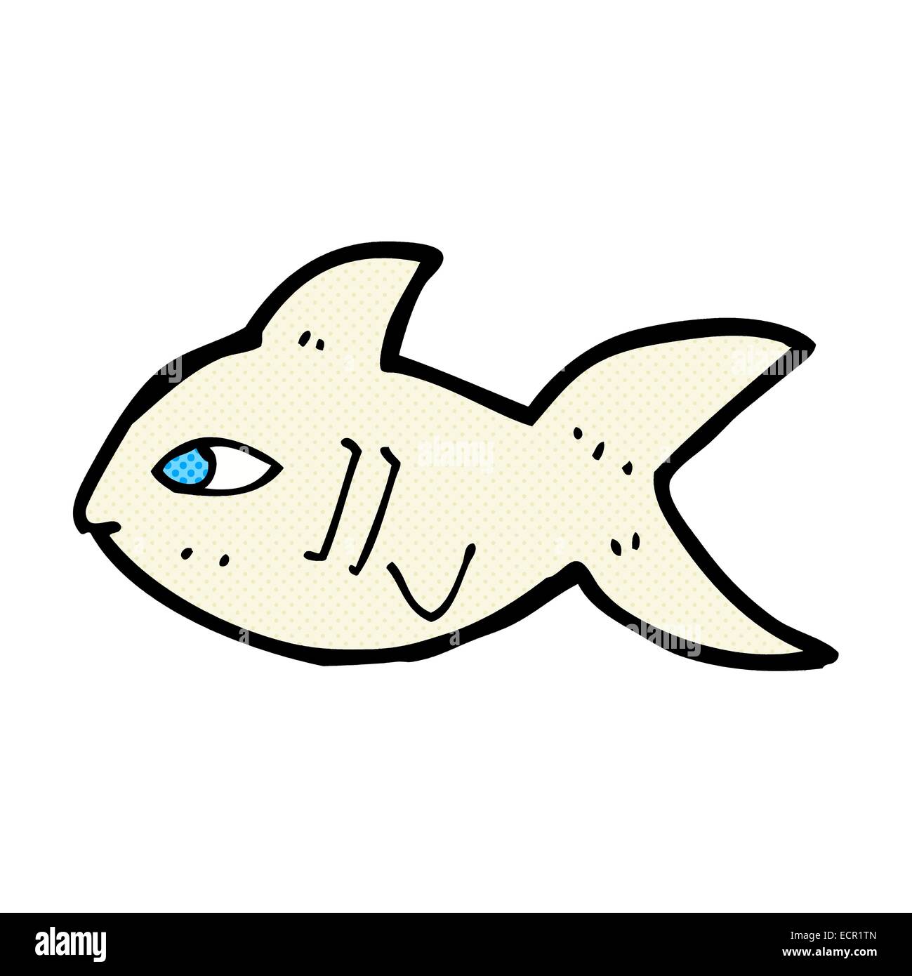 retro comic book style cartoon fish Stock Vector Image & Art - Alamy