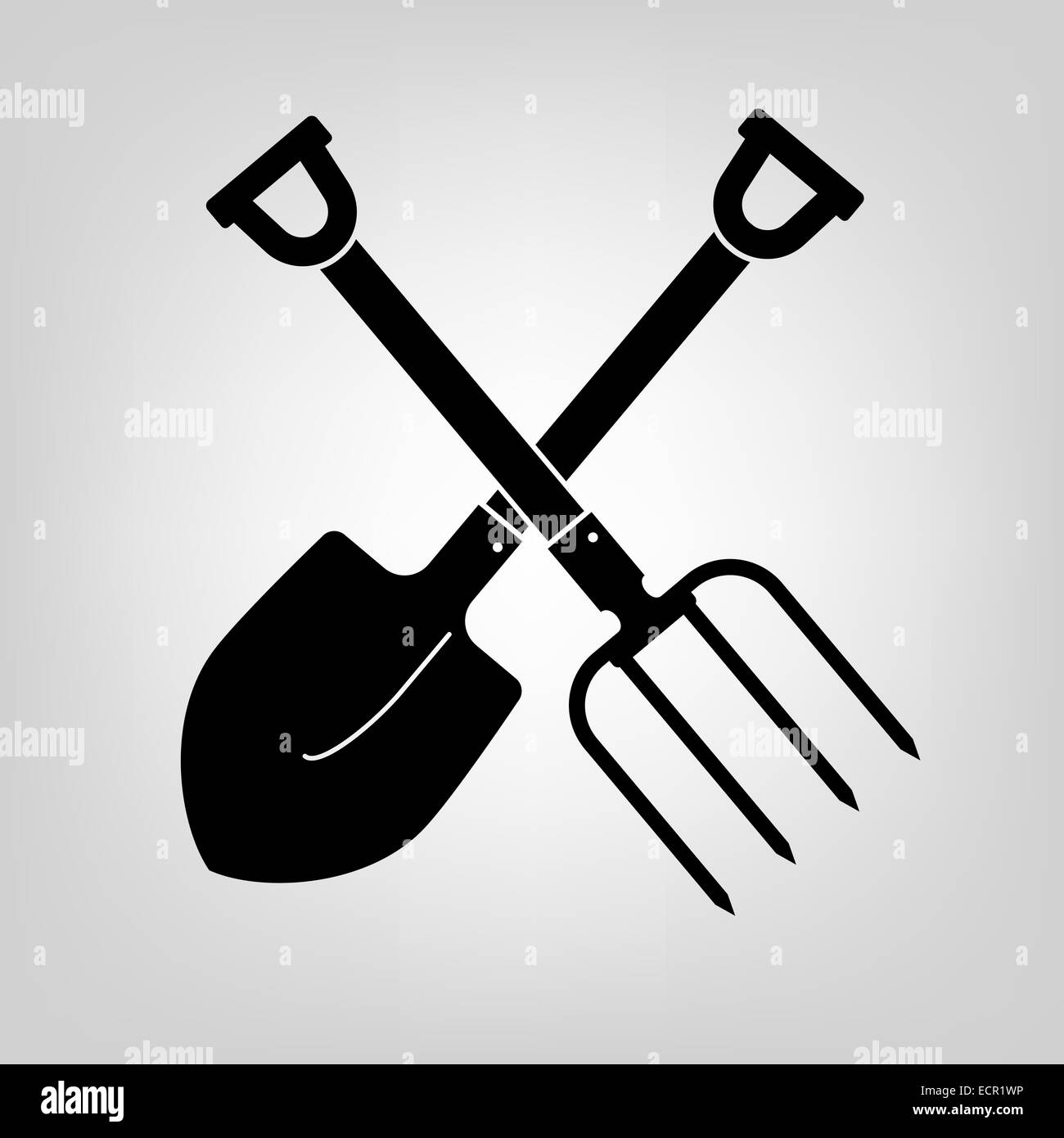 Pitchfork Black and White Stock Photos & Images - Alamy