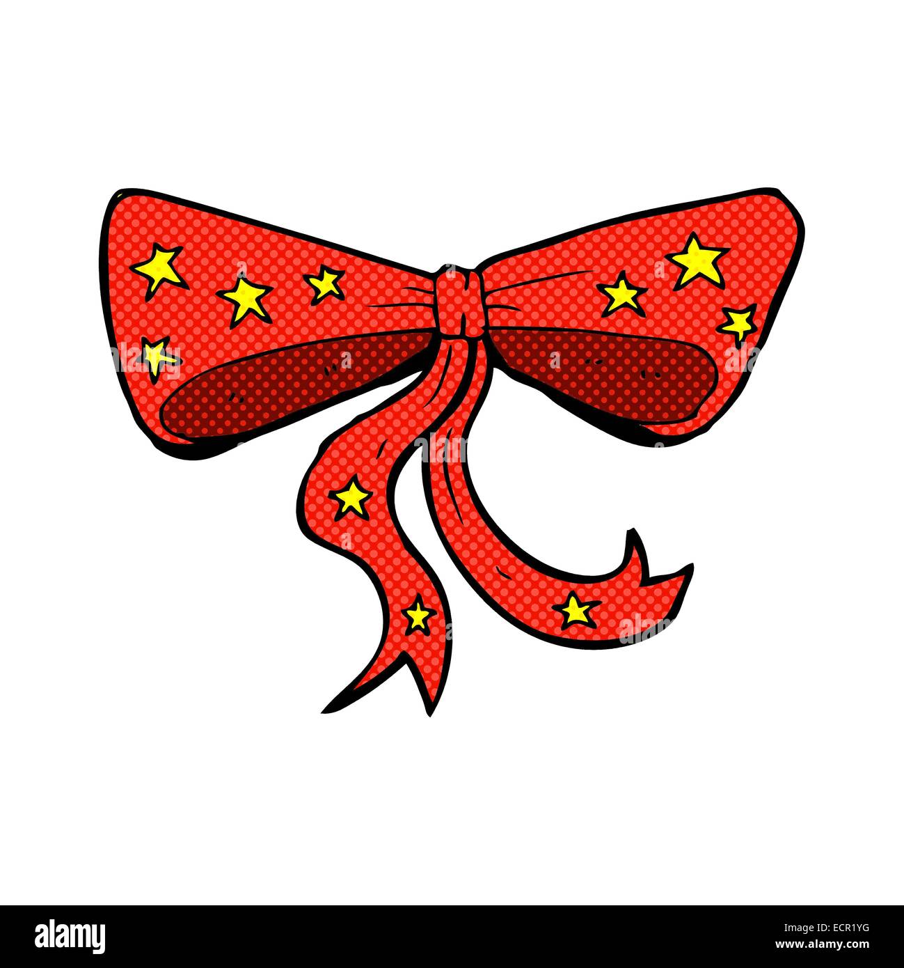 retro comic book style cartoon bow tie Stock Vector Image & Art - Alamy