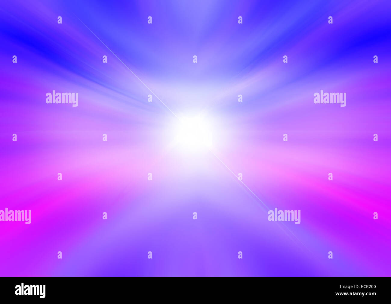 Abstract bright purple background with a white flash Stock Photo - Alamy