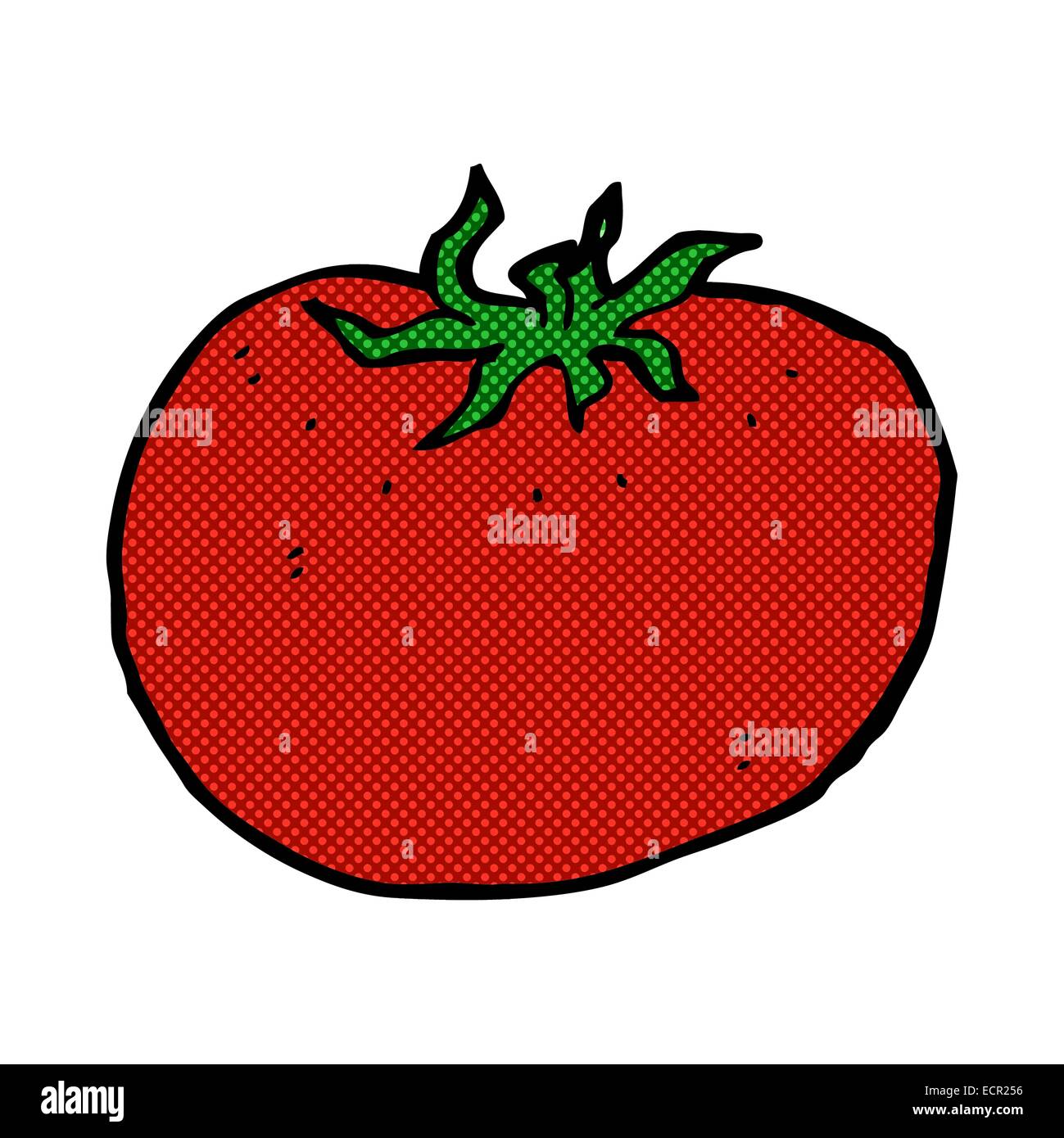 retro comic book style cartoon tomato Stock Vector Image & Art - Alamy