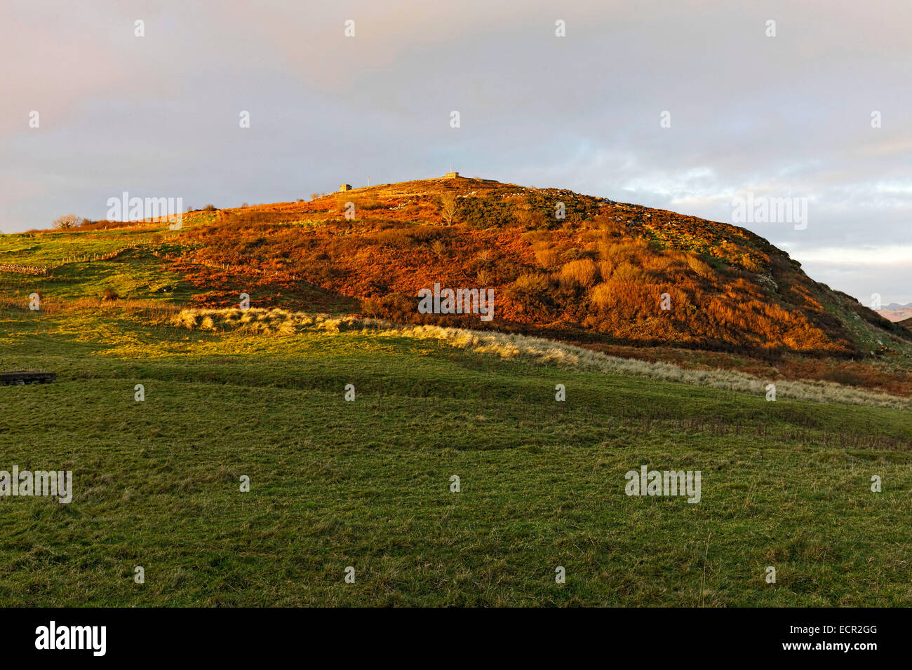 Landscape view to Fort Dunree, County Donegal, Republic of Ireland ...