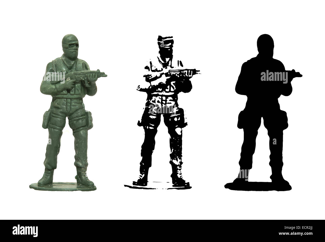 Plastic toy Soldier Stock Photo - Alamy