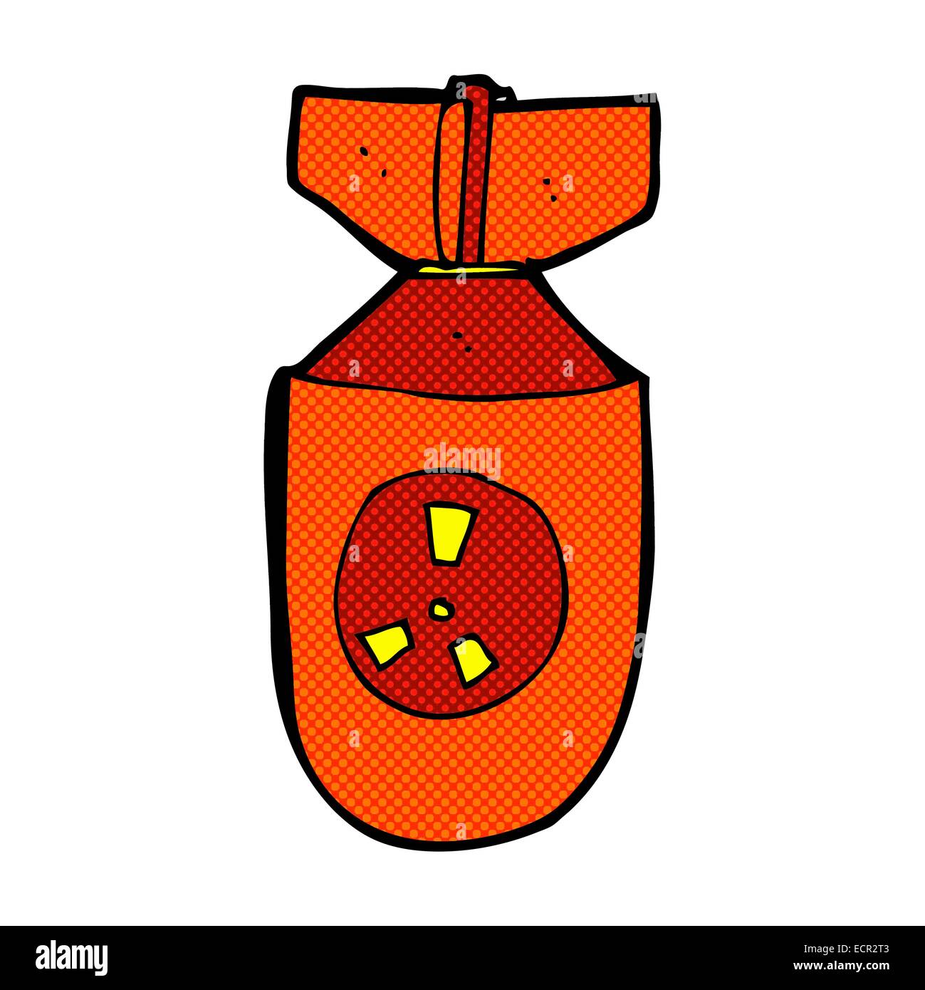retro comic book style cartoon atom bomb Stock Vector Image & Art - Alamy