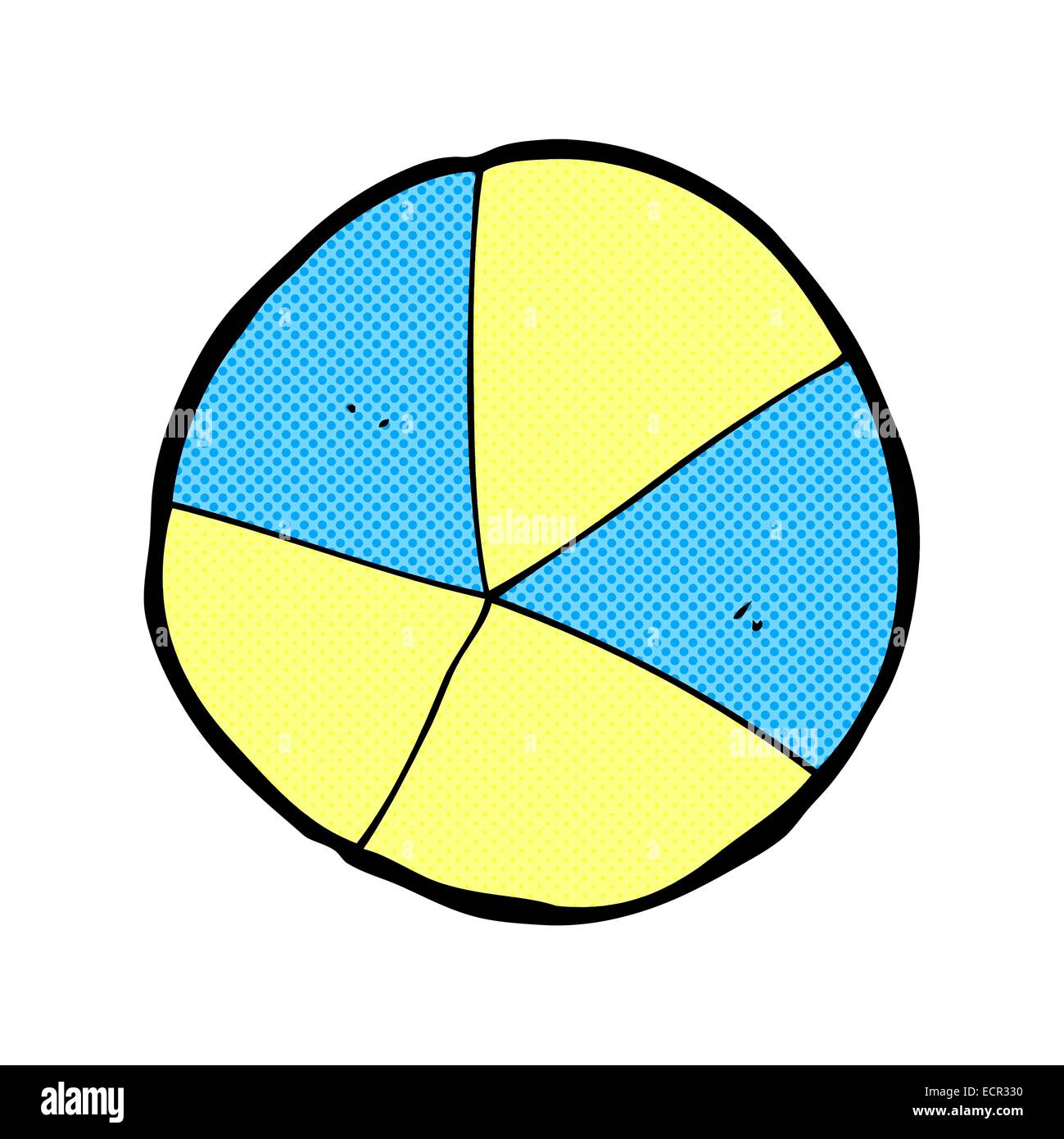 retro comic book style cartoon ball Stock Vector Image & Art - Alamy