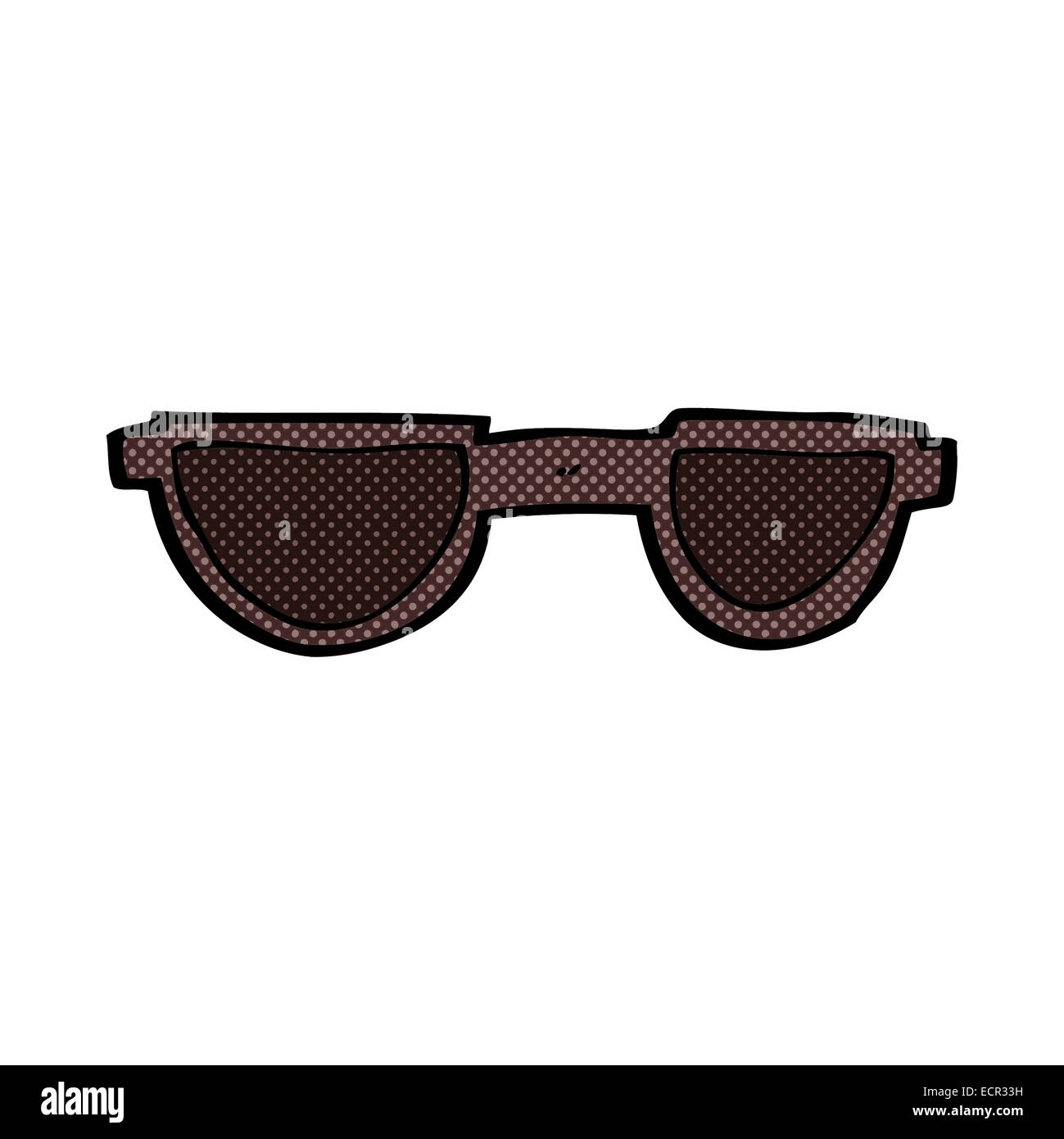 retro comic book style cartoon sunglasses Stock Vector Image & Art - Alamy