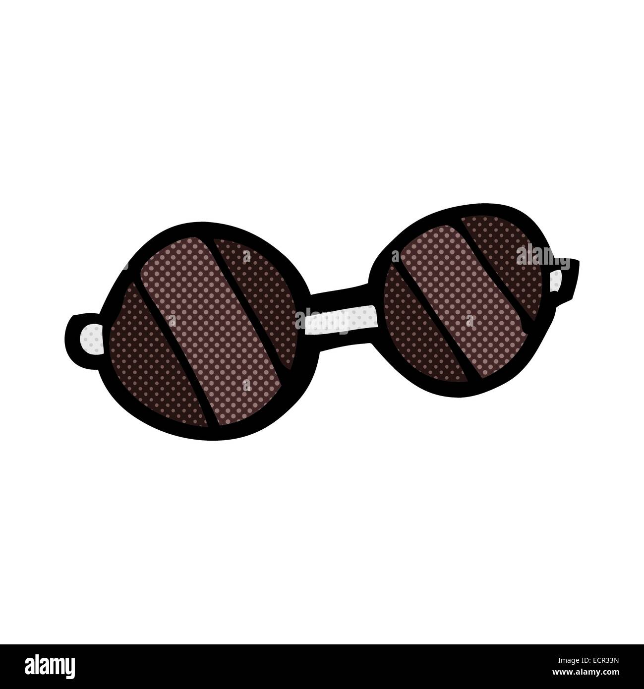 retro comic book style cartoon sunglasses Stock Vector Image & Art - Alamy