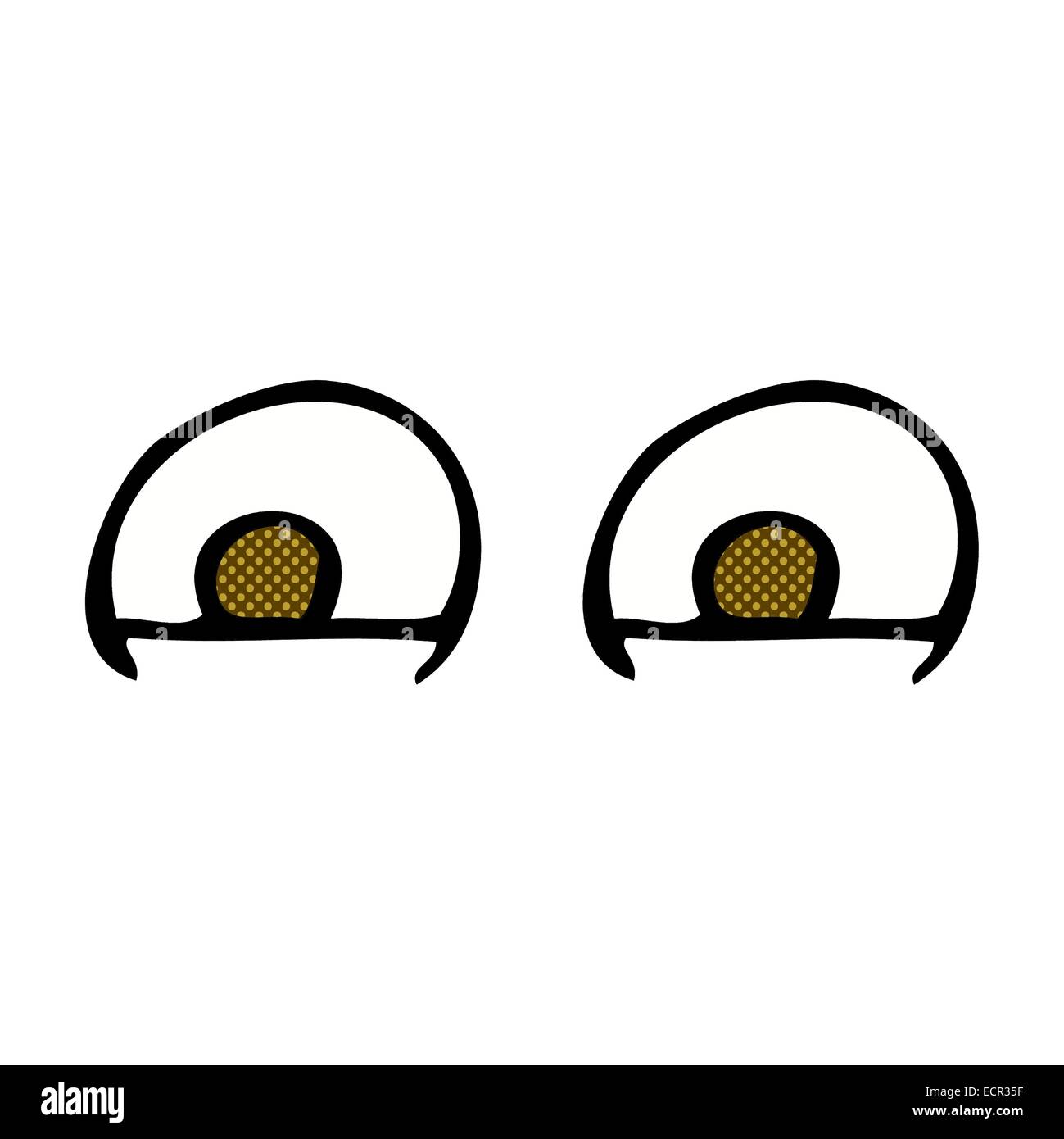 retro comic book style cartoon eyes Stock Vector Image & Art - Alamy