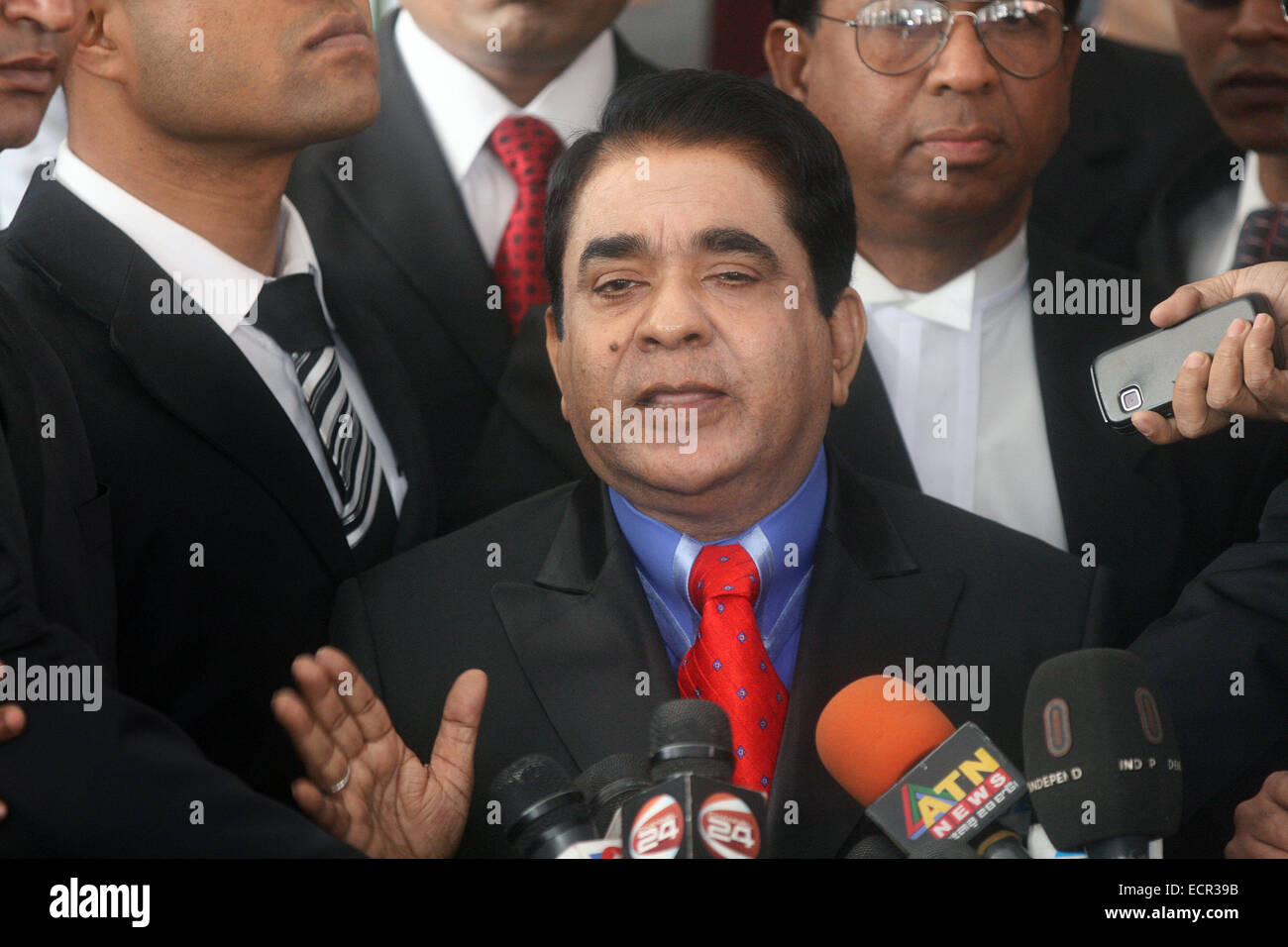Dhaka, Bangladesh. 18th December 2014. Businessman Dr Moosa Bin ...