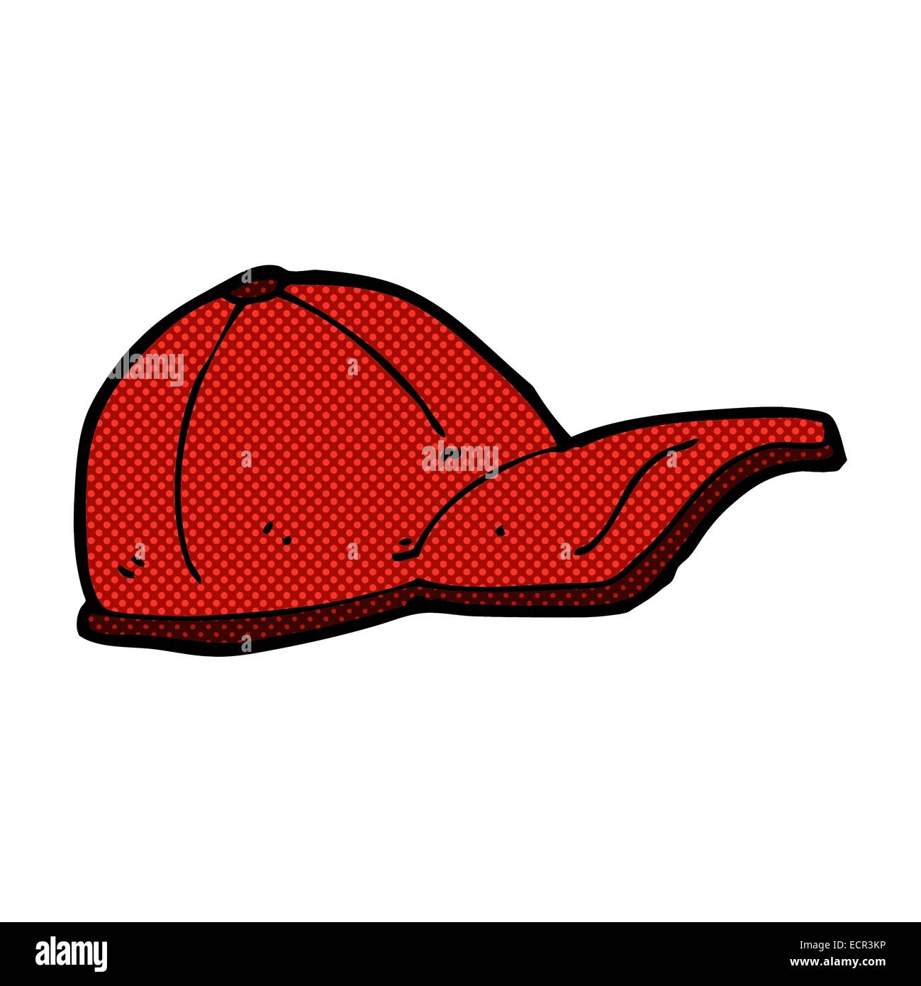 retro comic book style cartoon cap Stock Vector Image & Art - Alamy