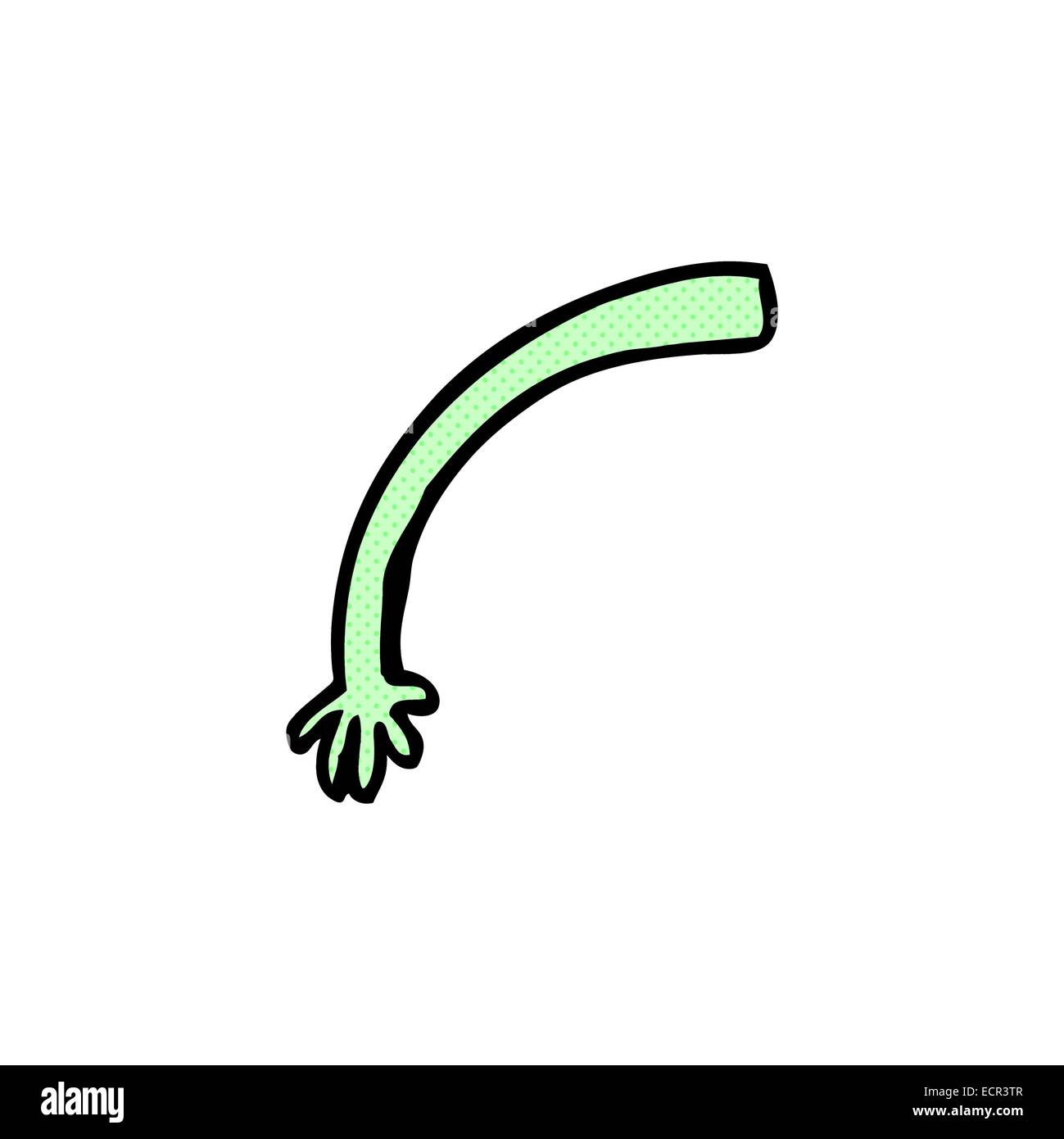 retro comic book style cartoon monster arm Stock Vector Image & Art - Alamy