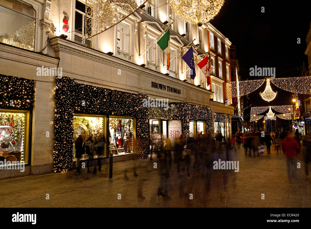 Brown department store dublin ireland hi-res stock photography and ...