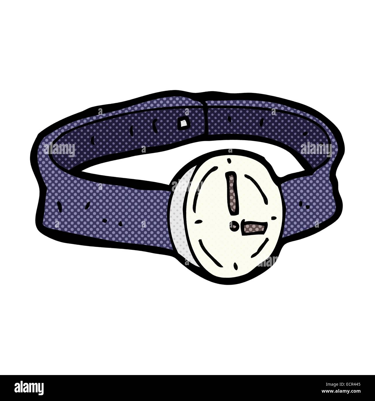retro comic book style cartoon wrist watch Stock Vector Image & Art - Alamy