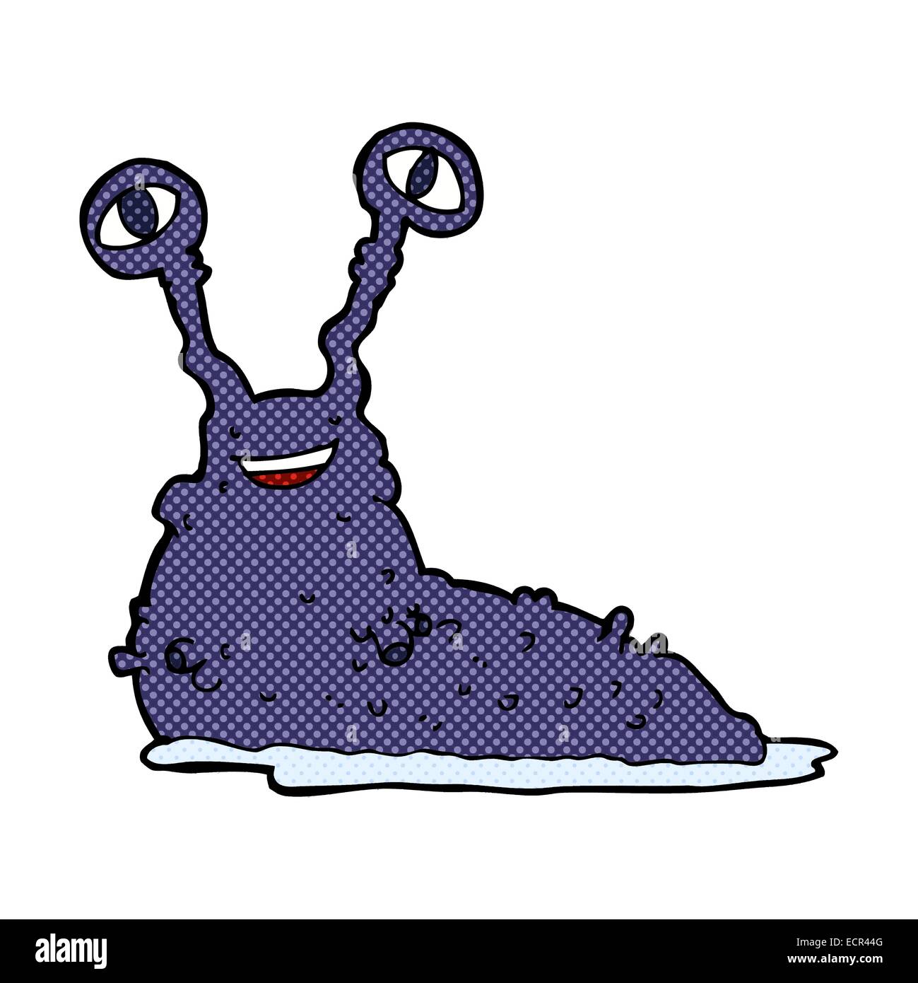 Cartoon gross slug Cut Out Stock Images & Pictures - Alamy