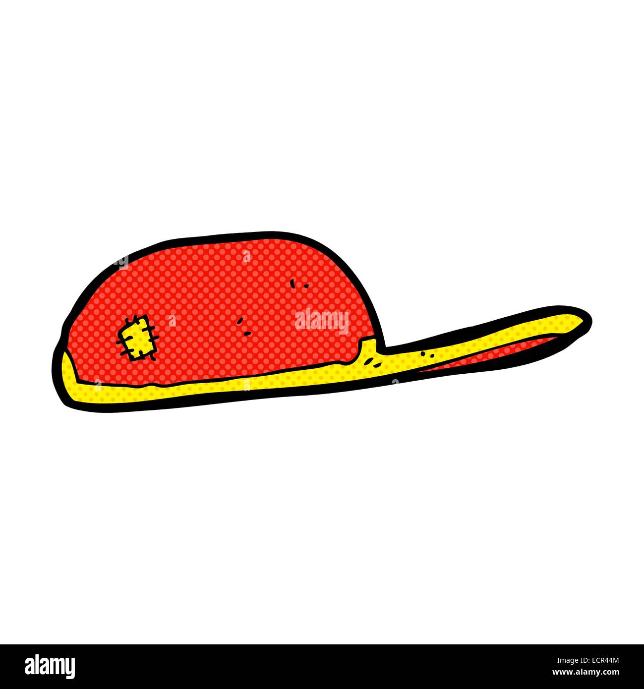 retro comic book style cartoon cap Stock Vector Image & Art - Alamy