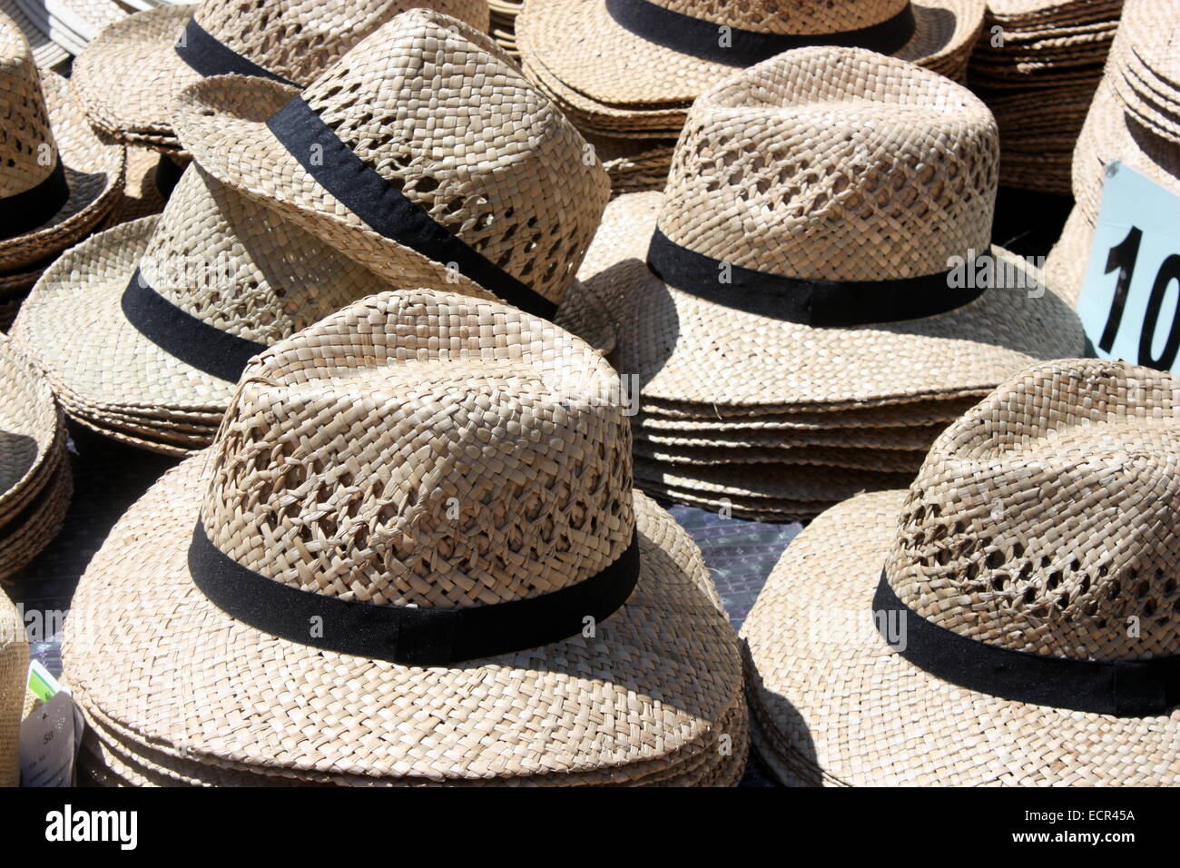 Hats for sale Stock Photo - Alamy