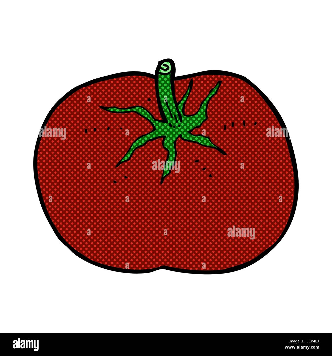 retro comic book style cartoon tomato Stock Vector Image & Art - Alamy