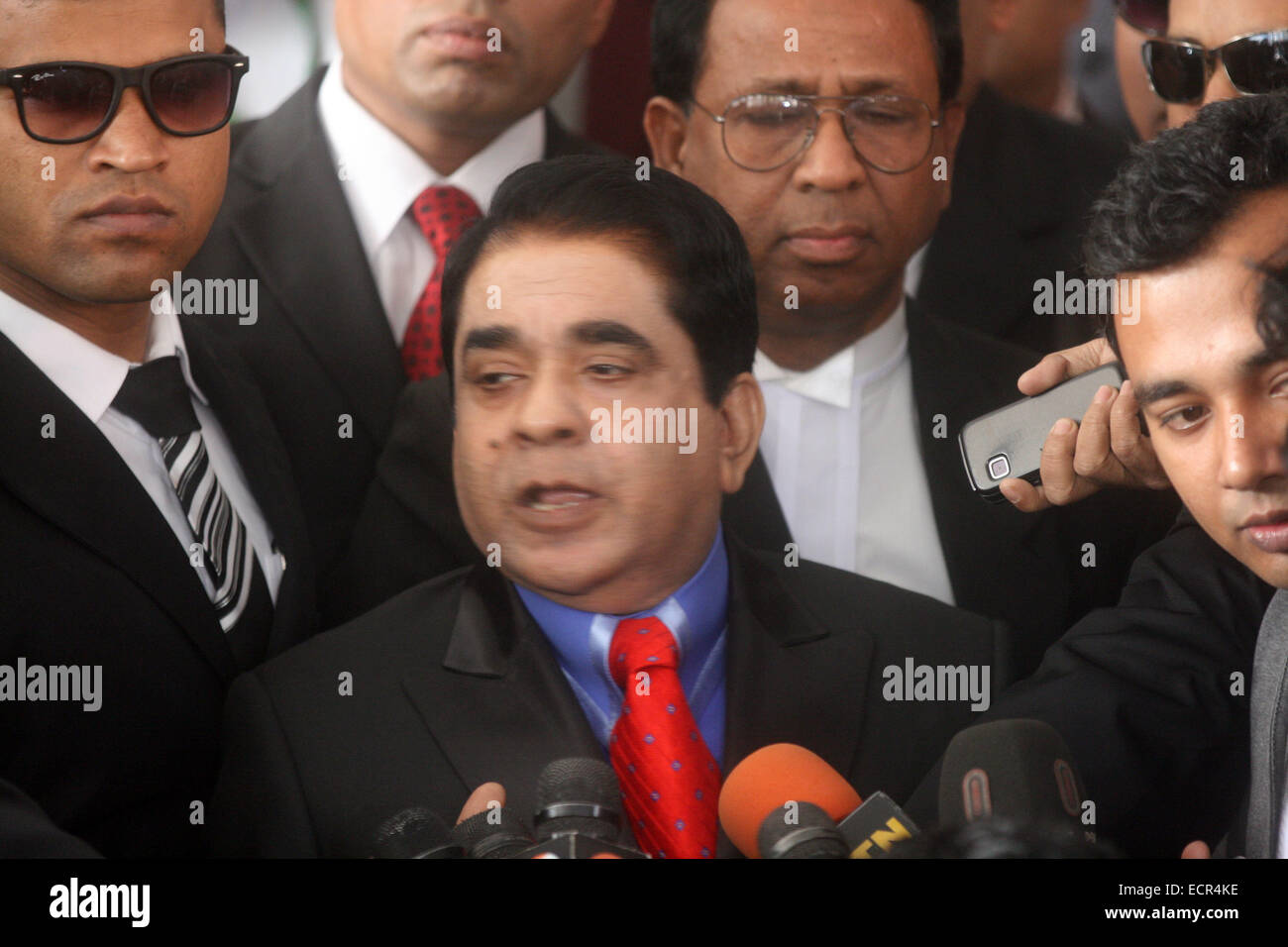 Dhaka, Bangladesh. 18th December 2014. Businessman Dr Moosa Bin ...