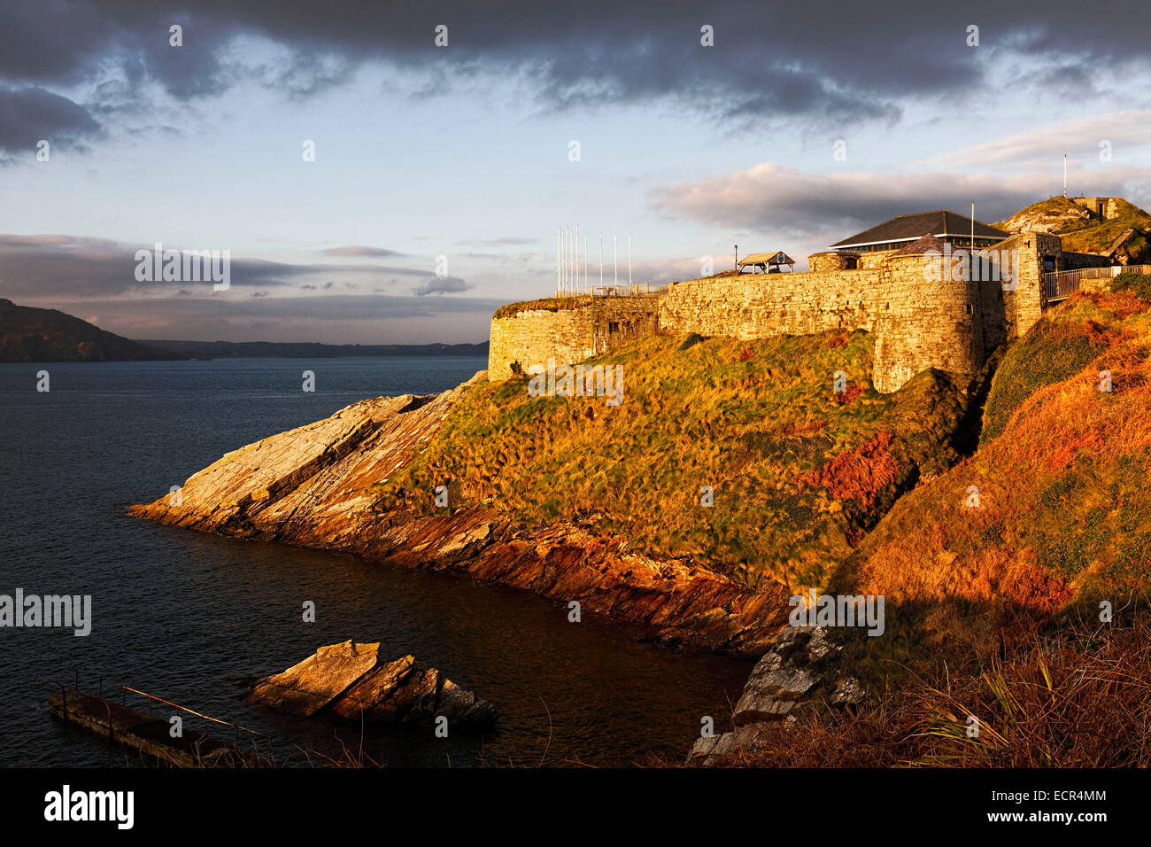 Fort Dunree, County Donegal, Republic of Ireland, Europe. December 2014 ...