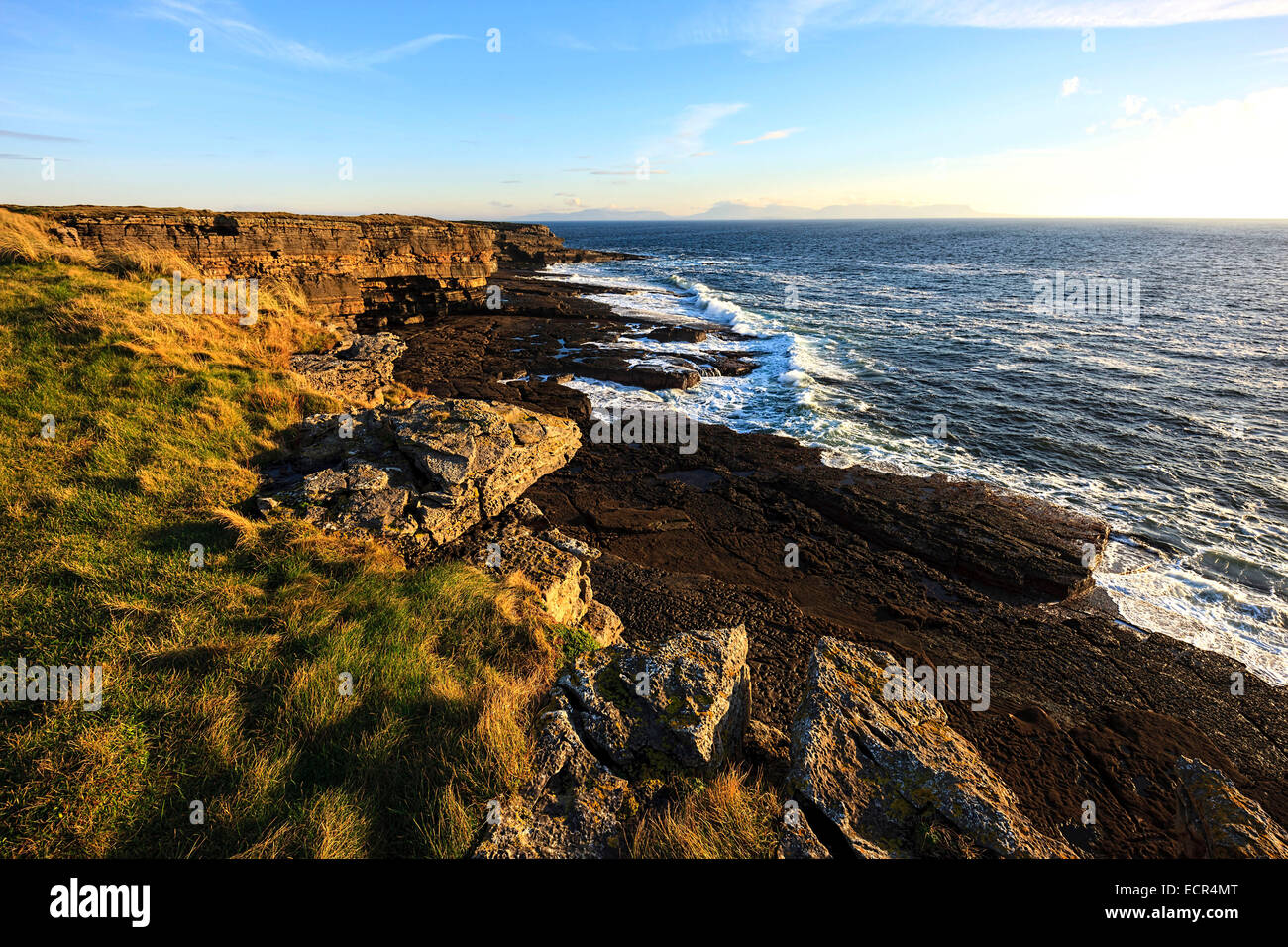 Coastline at Muckross Head, Kilcar, County Donegal, Republic of Ireland ...