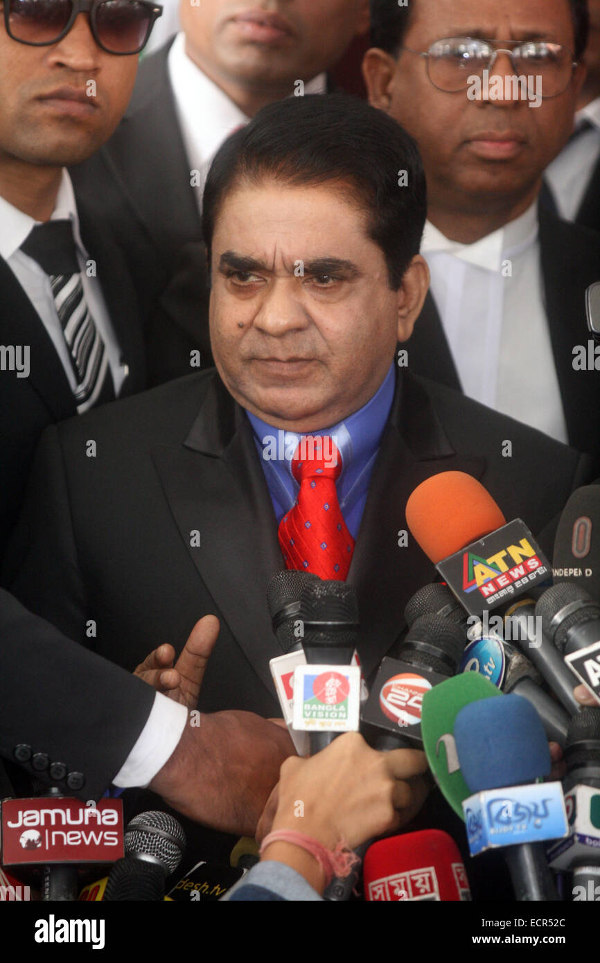 Dhaka, Bangladesh. 18th December 2014. Businessman Dr Moosa Bin ...