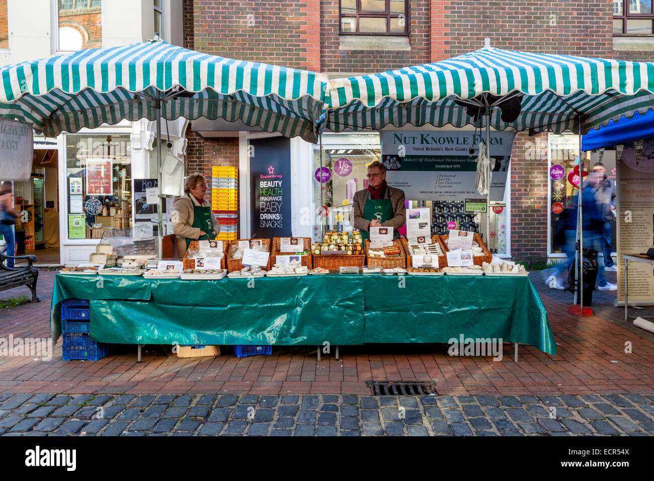 The Farmers Market, Lewes, Sussex, England Stock Photo - Alamy