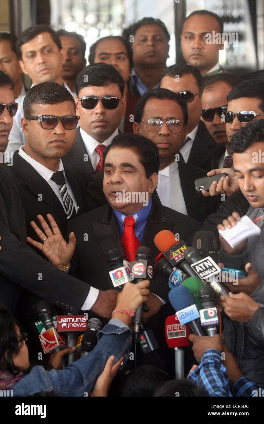 Dhaka, Bangladesh. 18th December 2014. Businessman Dr Moosa Bin ...