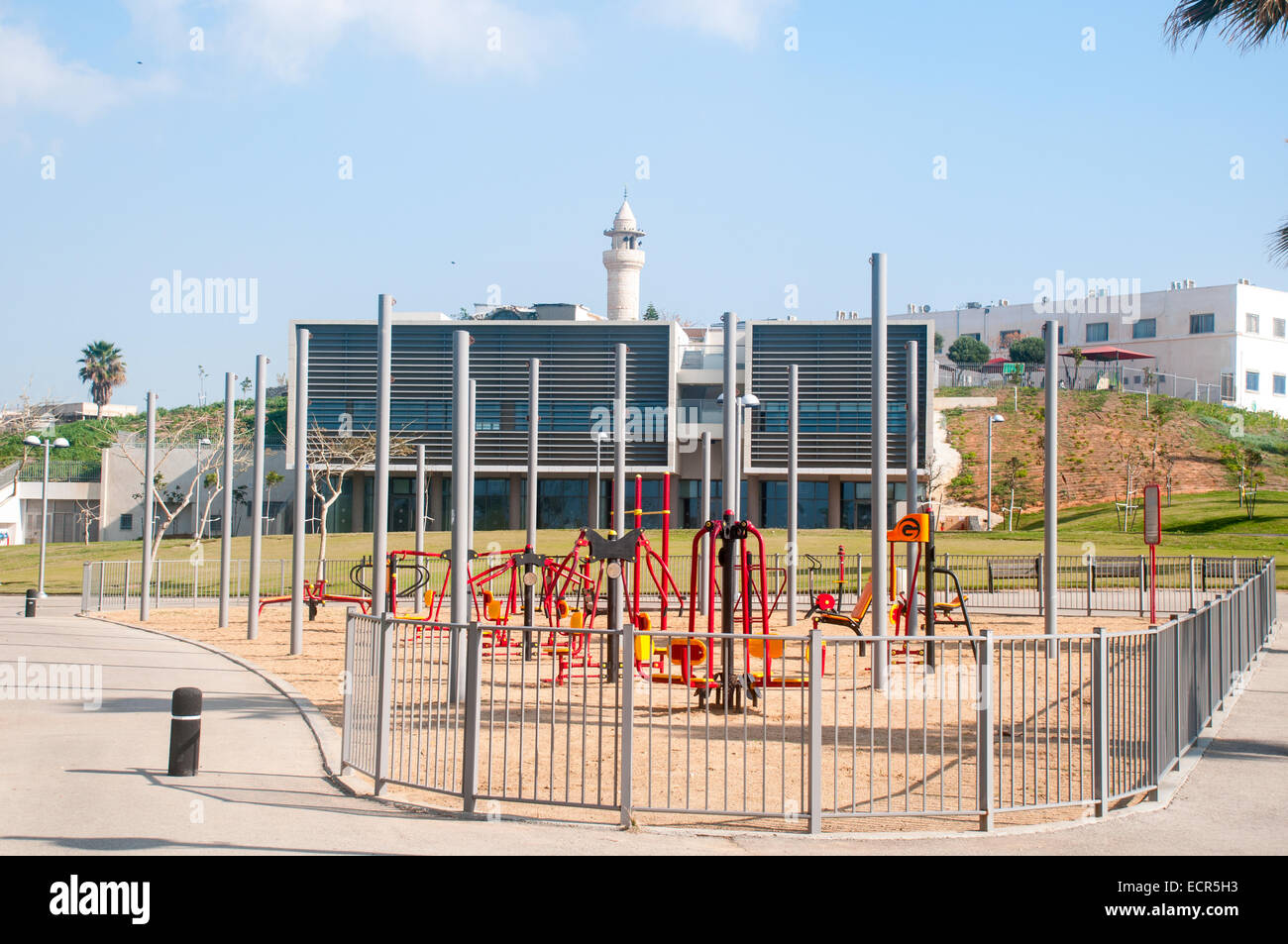 Israel, Jaffa the Midron Yafo Park (Jaffa Slope Stock Photo - Alamy